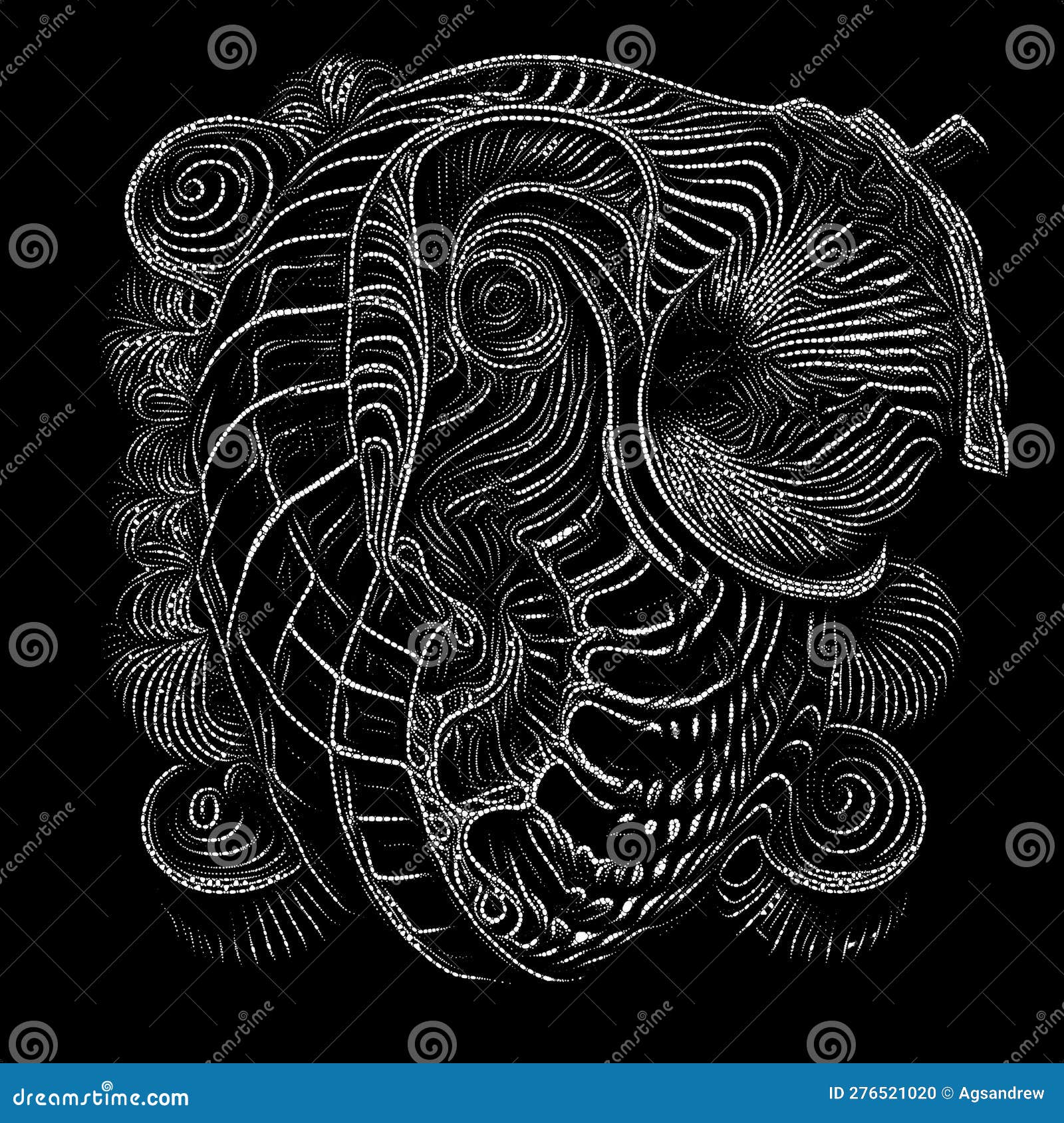 Computing Dot Art stock illustration. Illustration of symbol - 276521020