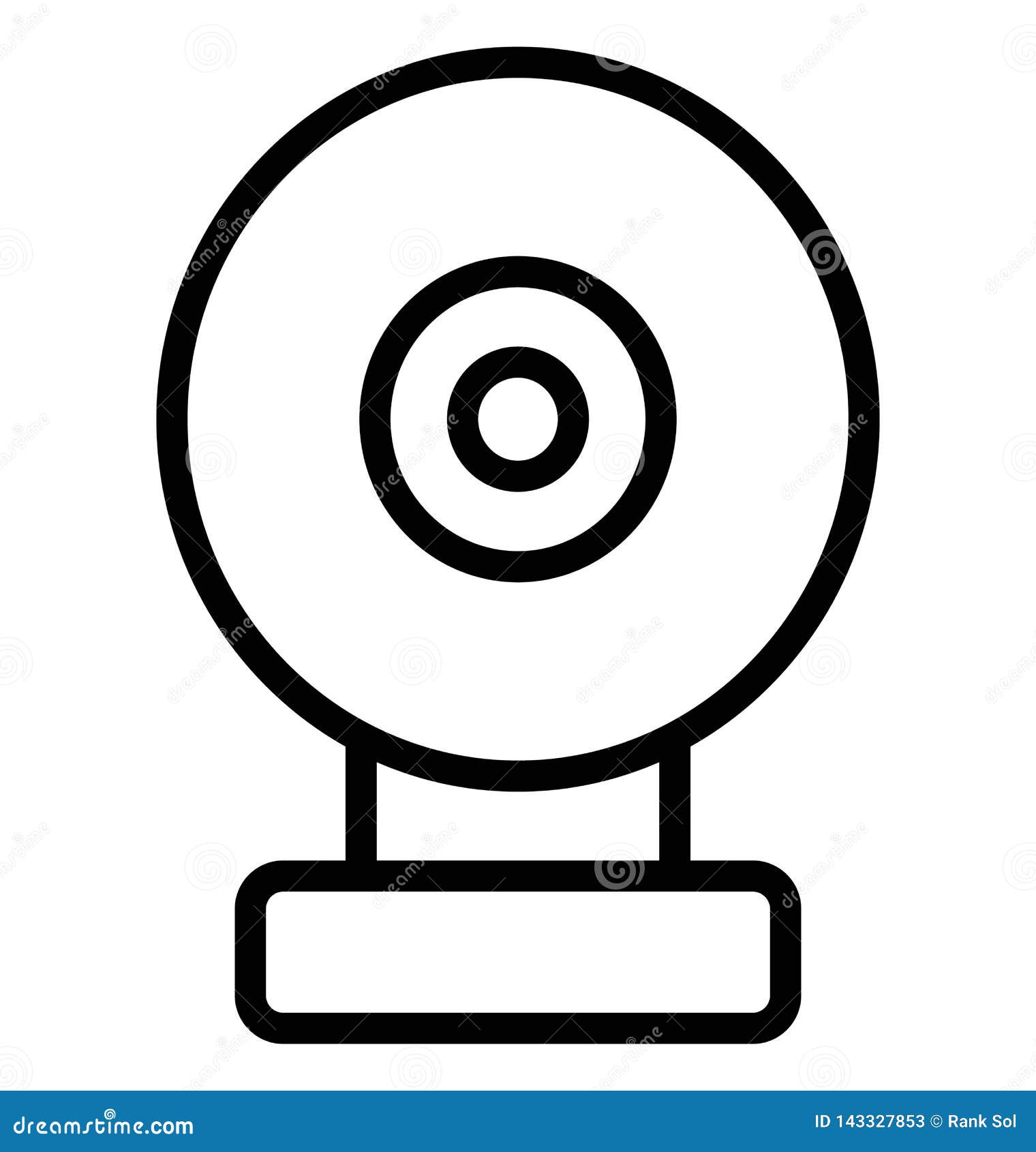 Computing Input Device Isolated Vector Icon Which Can Easily Modify or ...