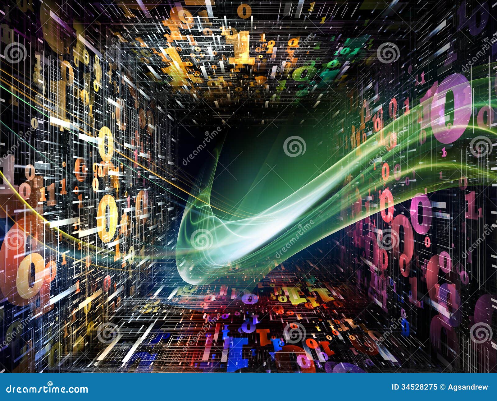 Computing Numbers stock image. Image of composition, allegory - 34528275