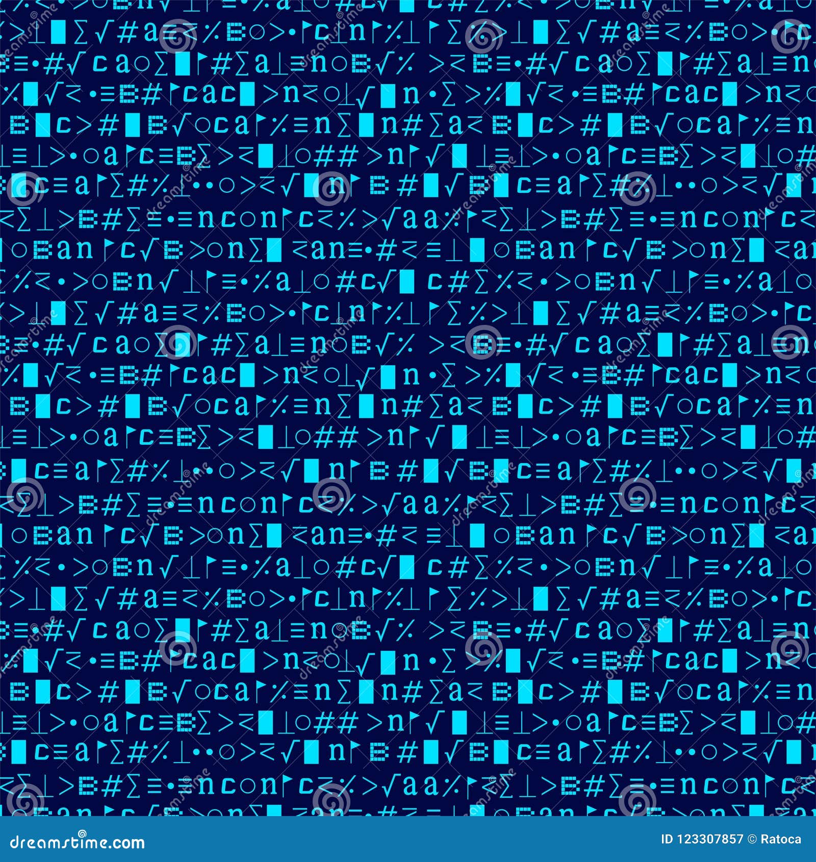 Computing Symbols Background Stock Vector - Illustration of internet ...