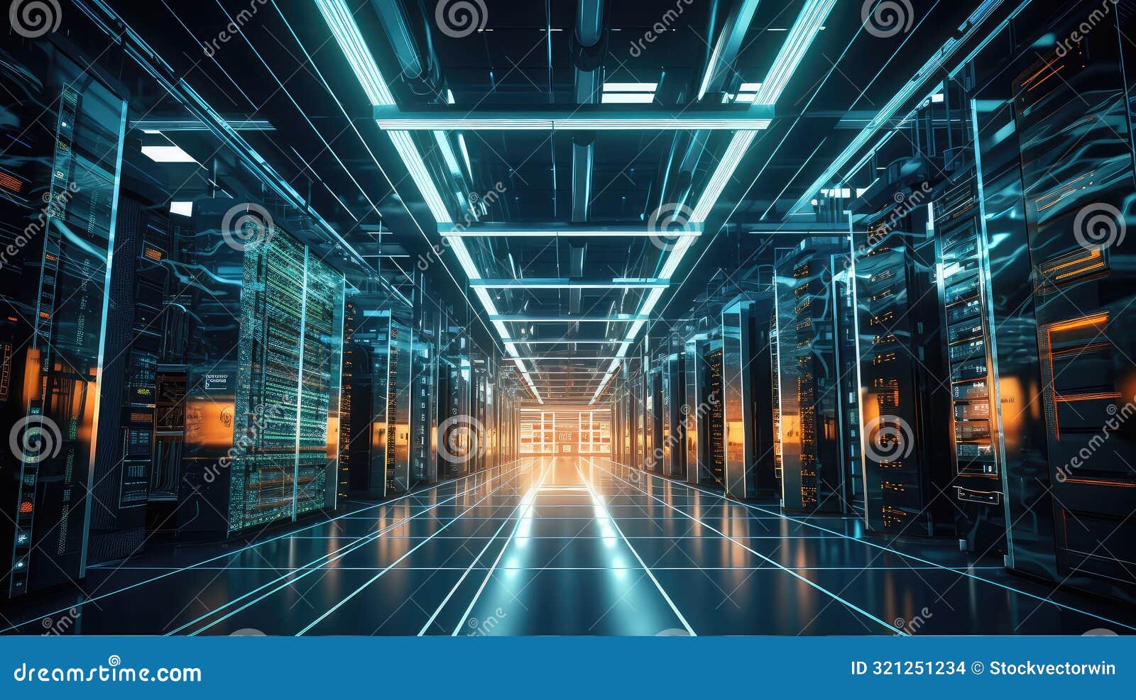Computing technology stack stock illustration. Illustration of ...