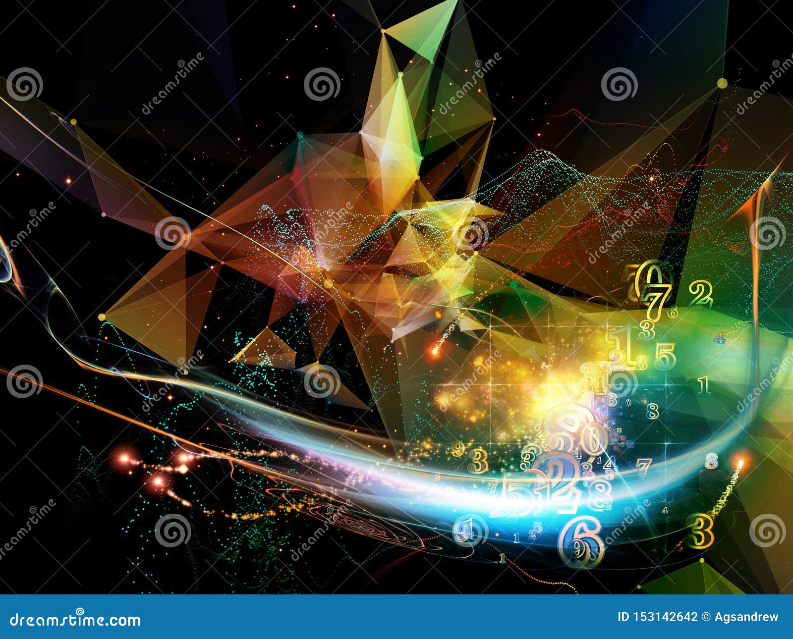 Computing Virtual World stock illustration. Illustration of isolated ...