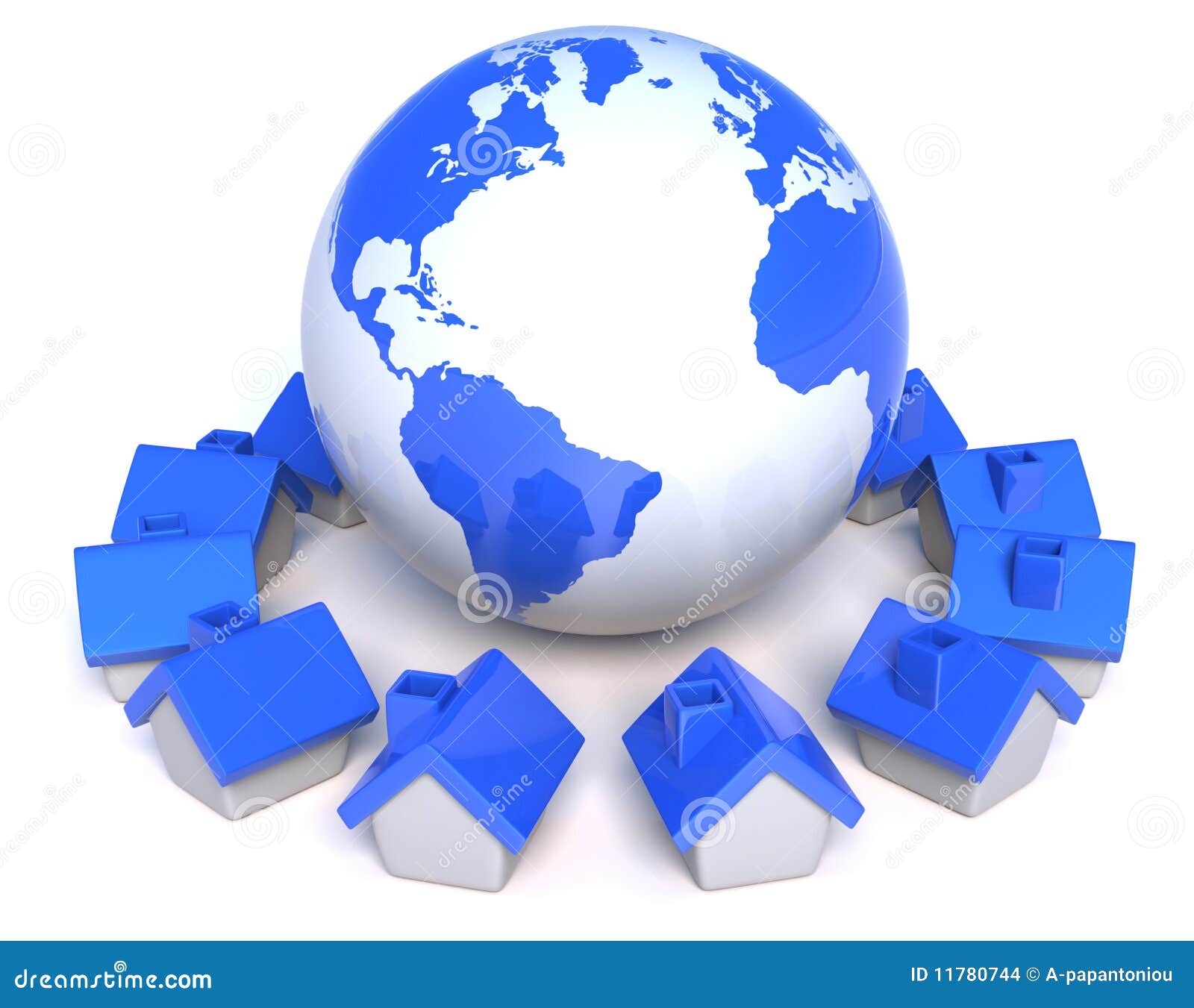 Comunidad global stock de ilustración. Ilustración de planeta - 11780744