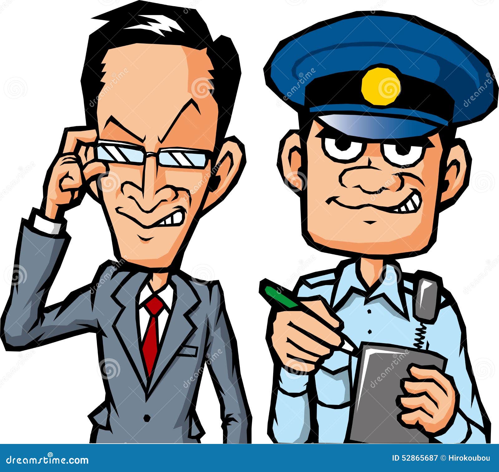 Con man stock illustration. Illustration of people, wearing - 52865687