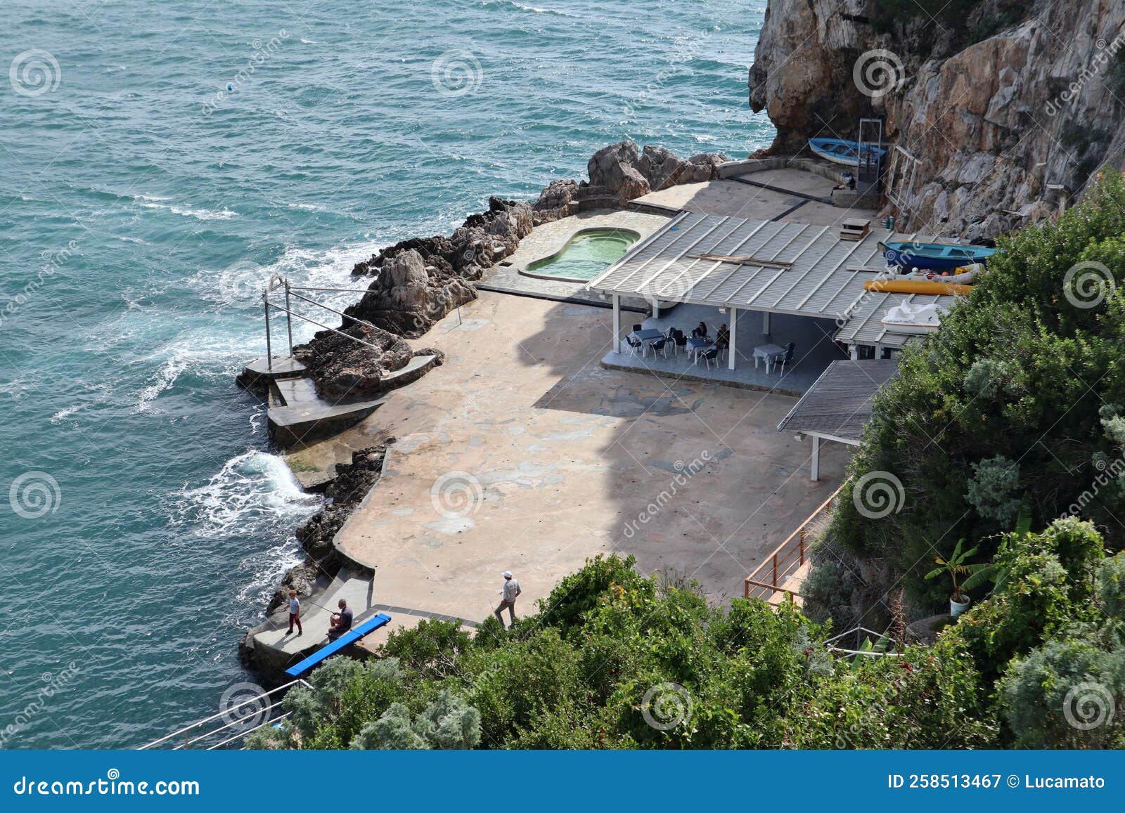 Conca Dei Marini - Lido Capo Di Conca in Autunno Stock Image - Image of ...