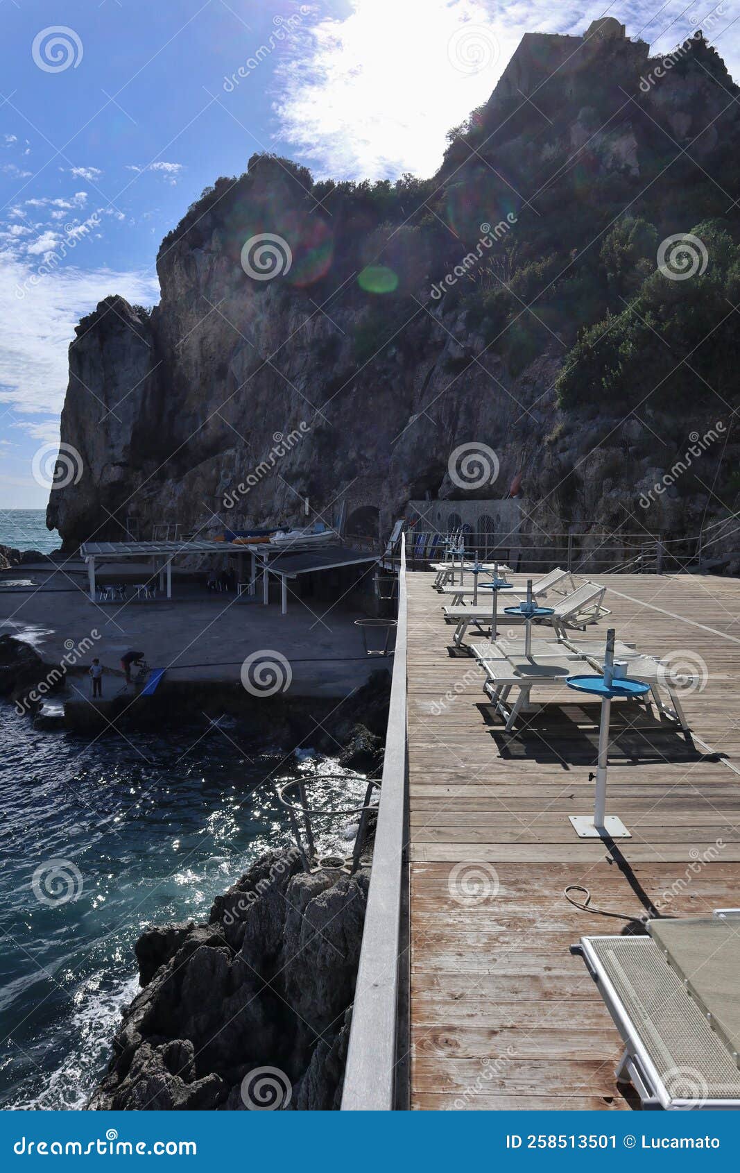 Conca Dei Marini - Scorcio Dalla Piattaforma Del Lido Capo Di Conca ... Conca Dei Marini - Scorcio Dalla Piattaforma Del Lido Capo Di Conca ...