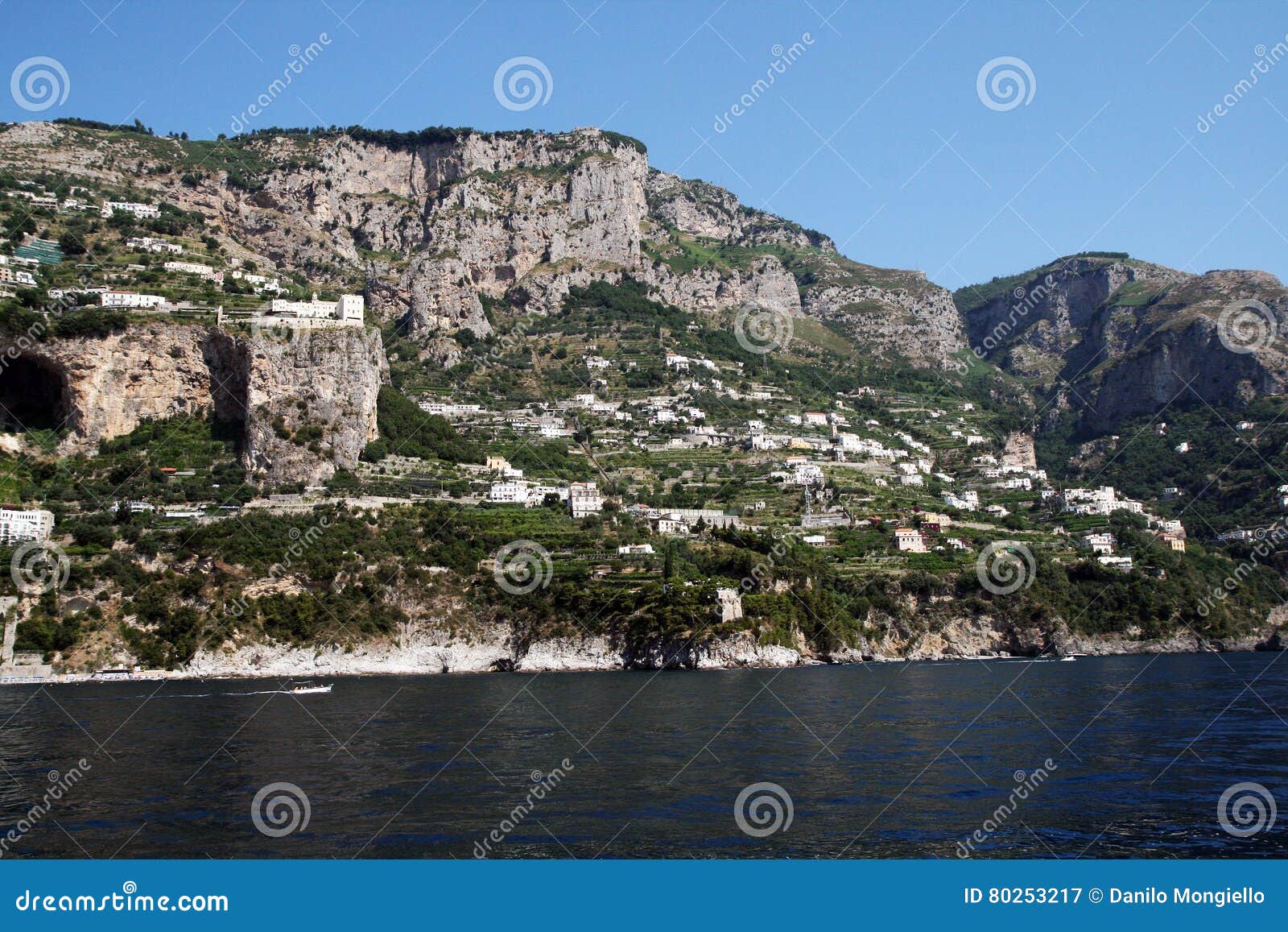 Conca marini stock image. Image of holidays, coast, unesco - 80253217