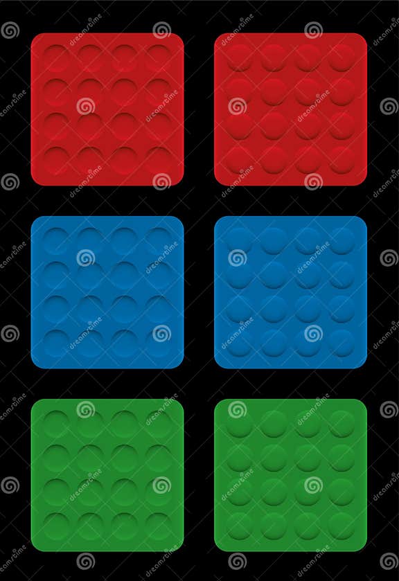 Concave Convex Optical Illusion Circles Plates Stock Vector ...