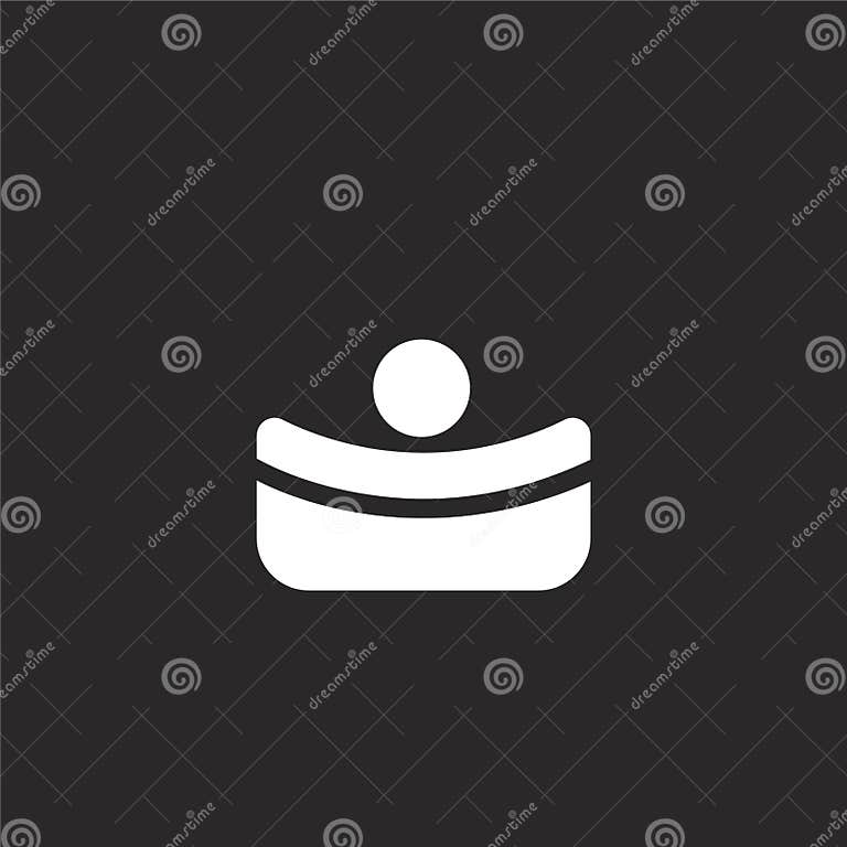 Concave Icon. Filled Concave Icon for Website Design and Mobile, App ...