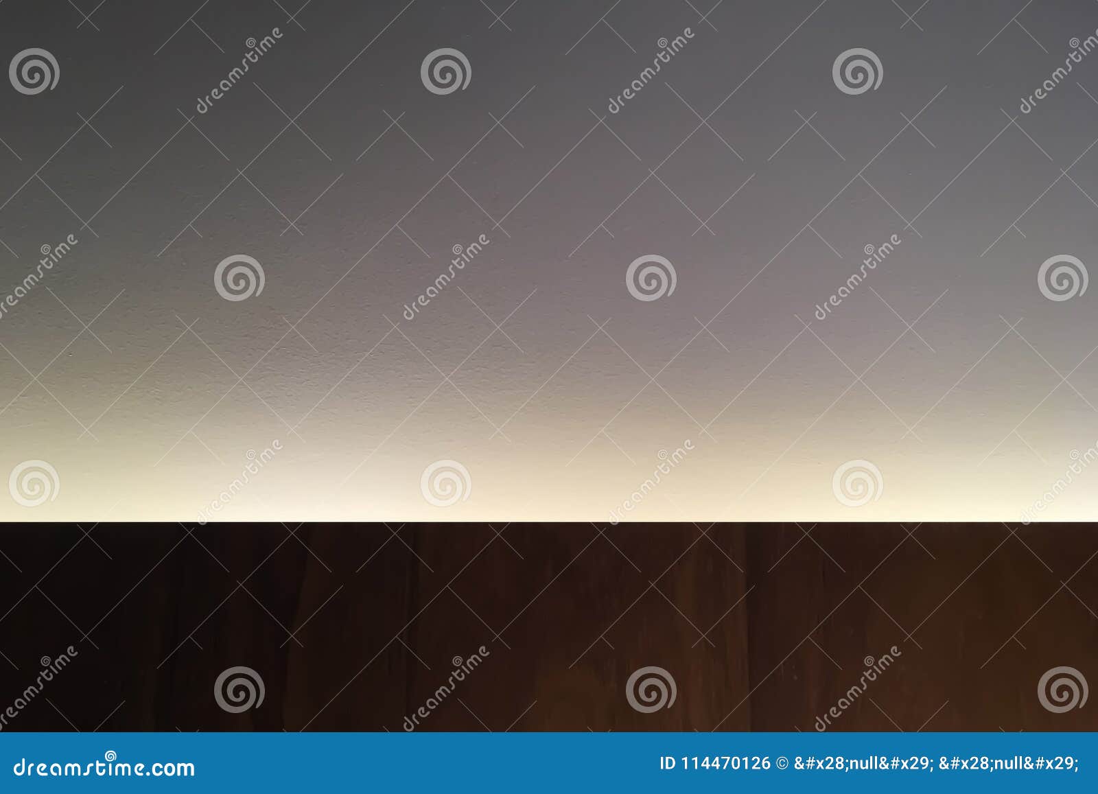 Concealed Lighting between the Front Wall and the Back White Wall As ...