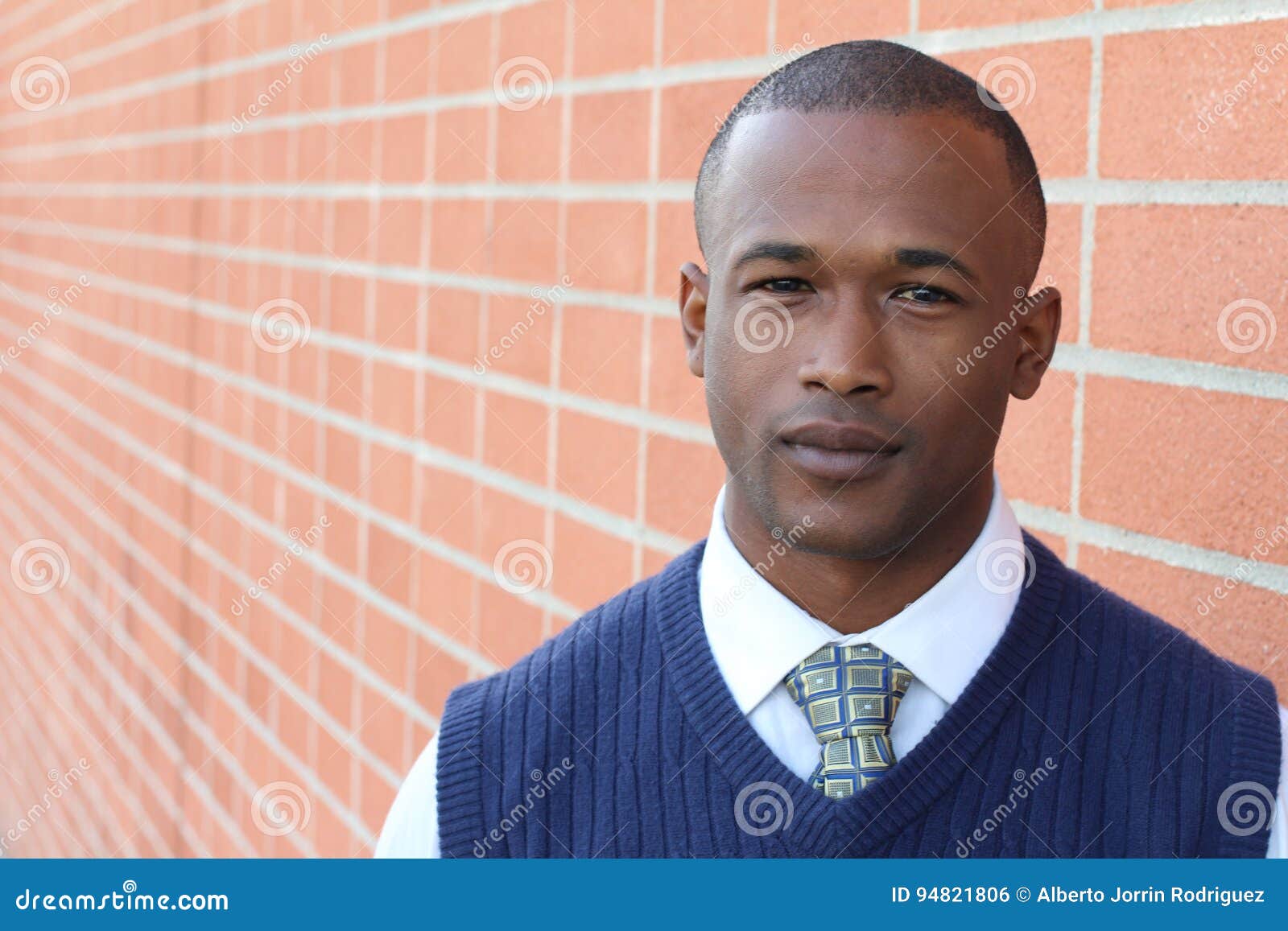 Conceited Elegant Businessman Close Up with Copy Space Stock Photo ...