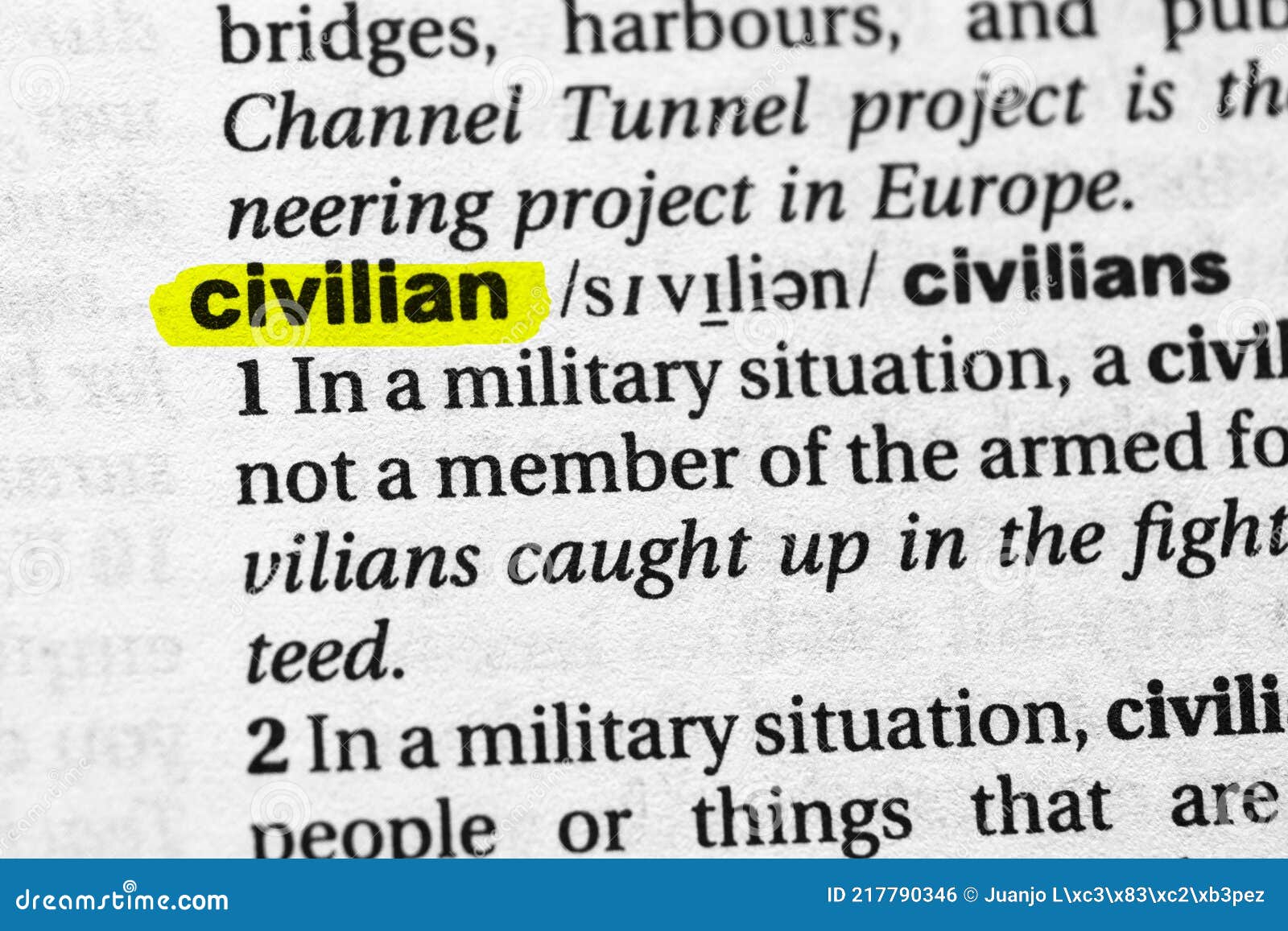 Conceito Civil Destacado E Significado Foto de Stock - Imagem de ...