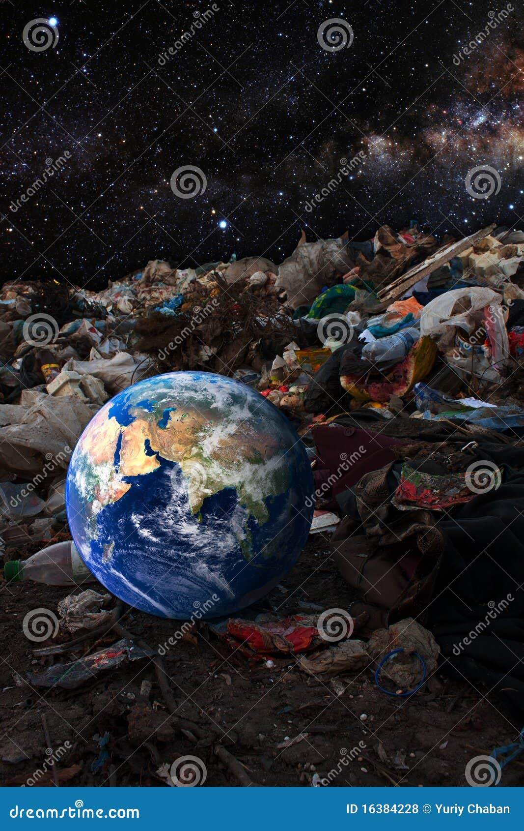 Conceito Da Contaminação Ambiental Foto de Stock - Imagem de amoral ...