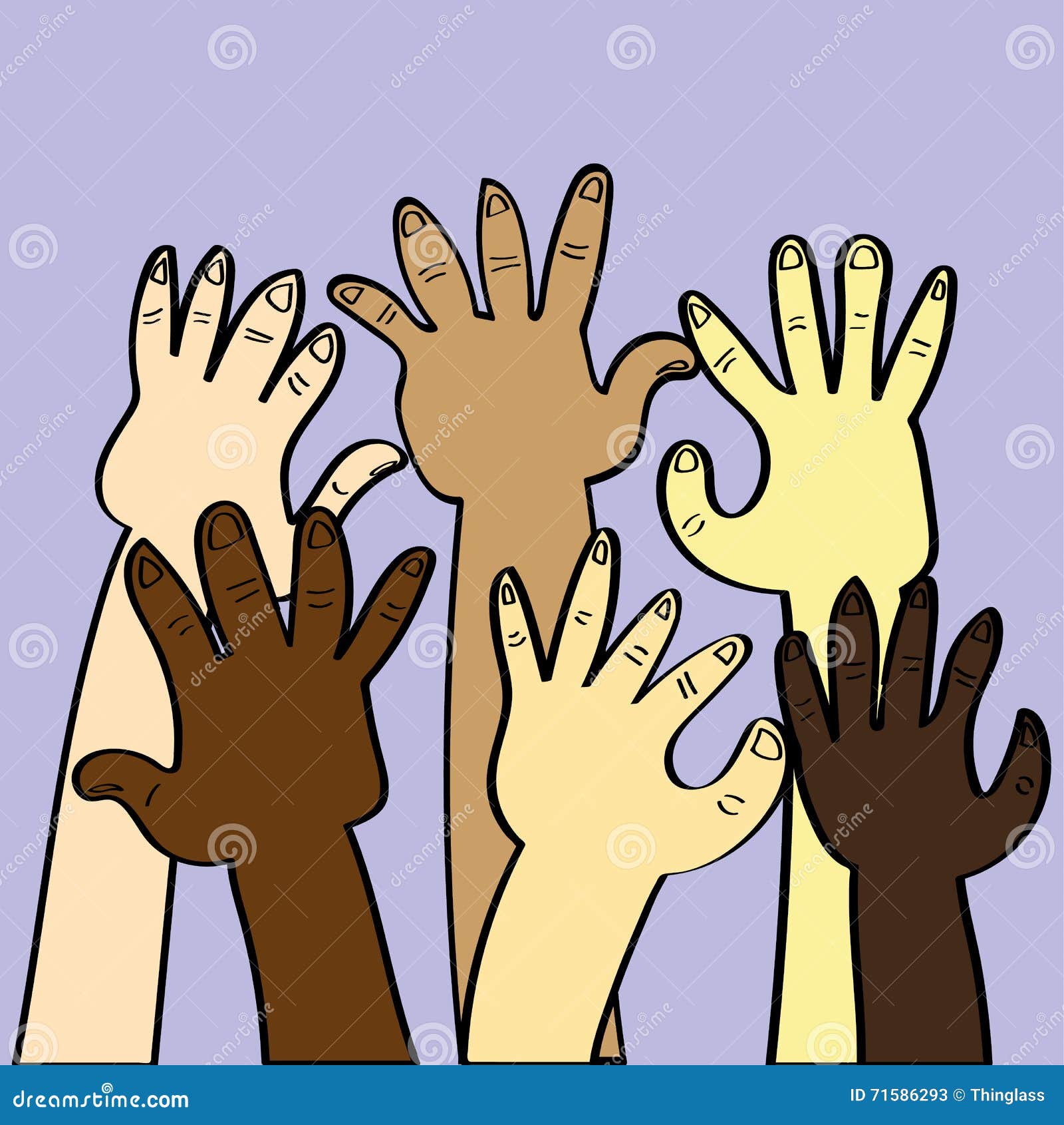 Conceito Da Diversidade étnica Ilustração do Vetor - Ilustração de ...