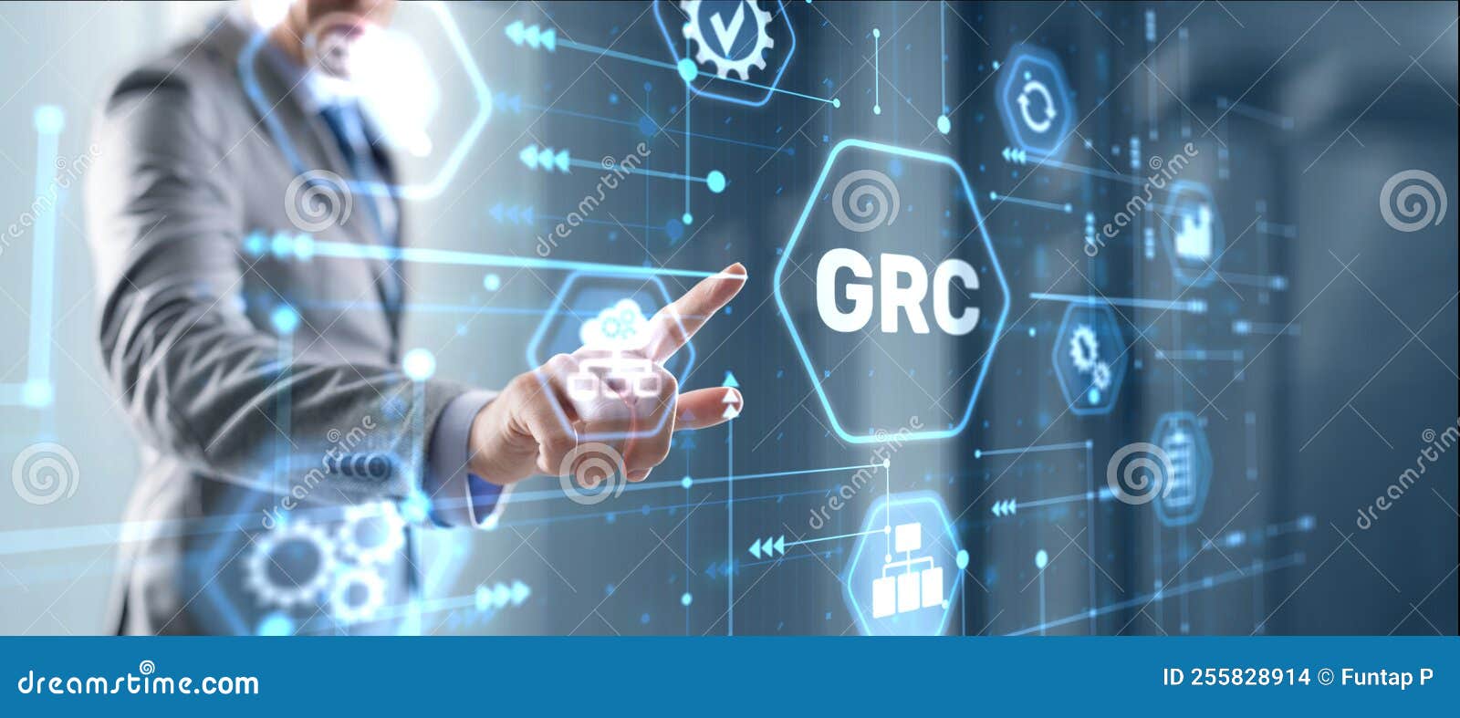 Conceito De Conformidade E Risco De Controle Do Grc Ilustração Stock ...