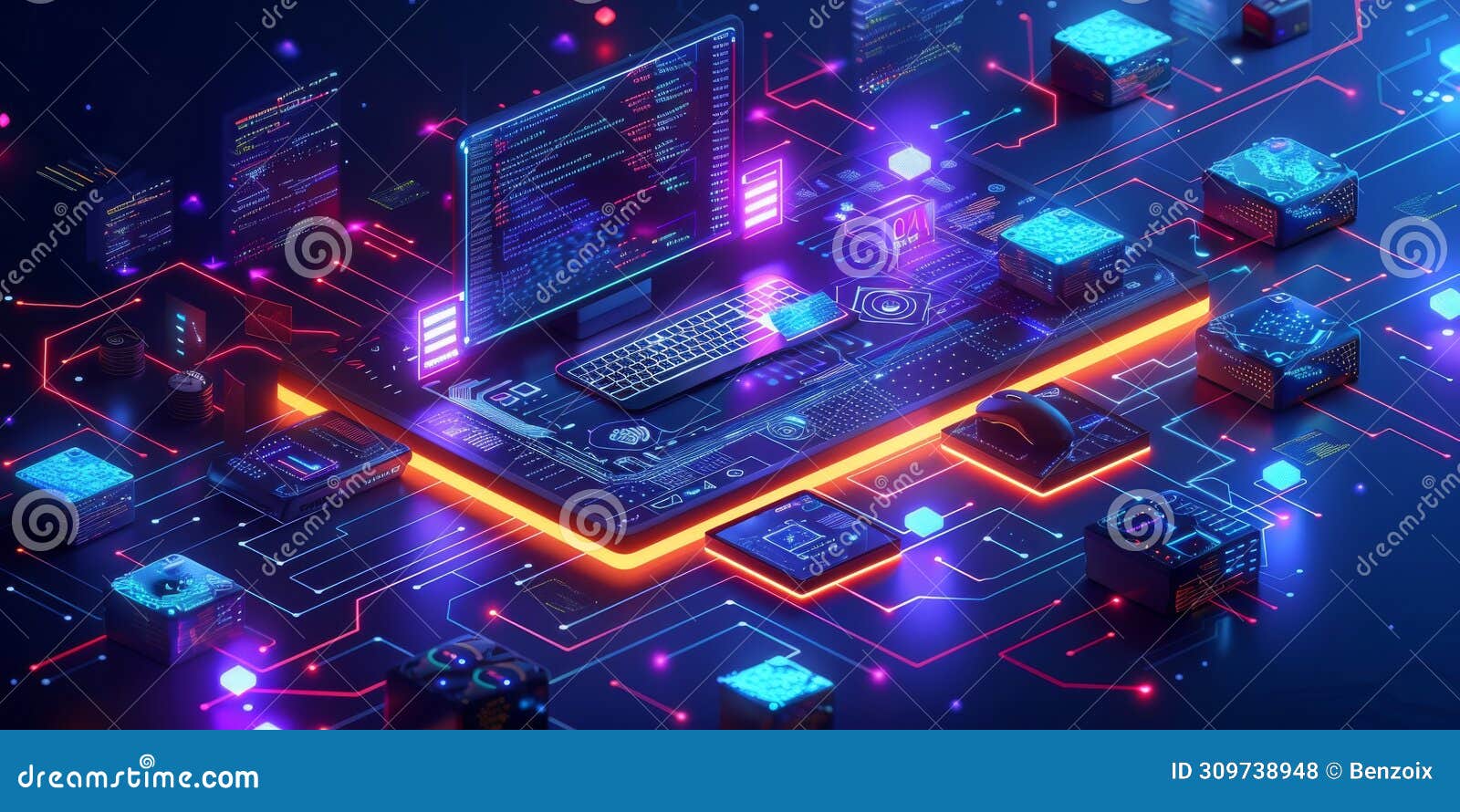 Conceito De Desenvolvimento De Software De Tecnologia Digital ...