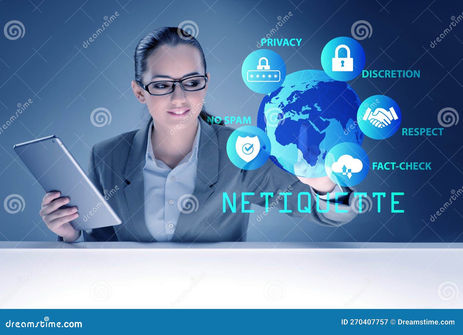 Conceito De Etiqueta E Netiqueta Imagem de Stock - Imagem de internet, pressionar: 270407757