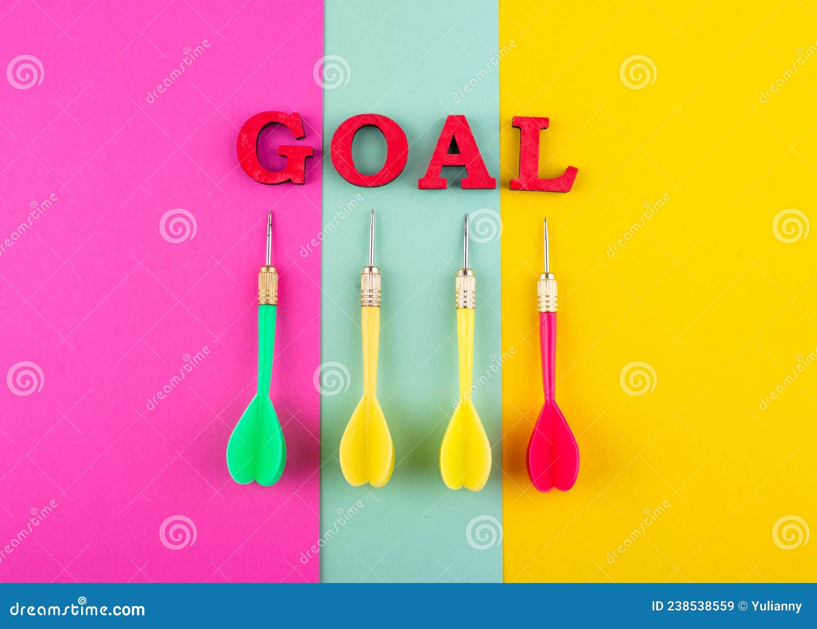 Conceito De Meta E Meta Com Setas Imagem de Stock - Imagem de alvo ...