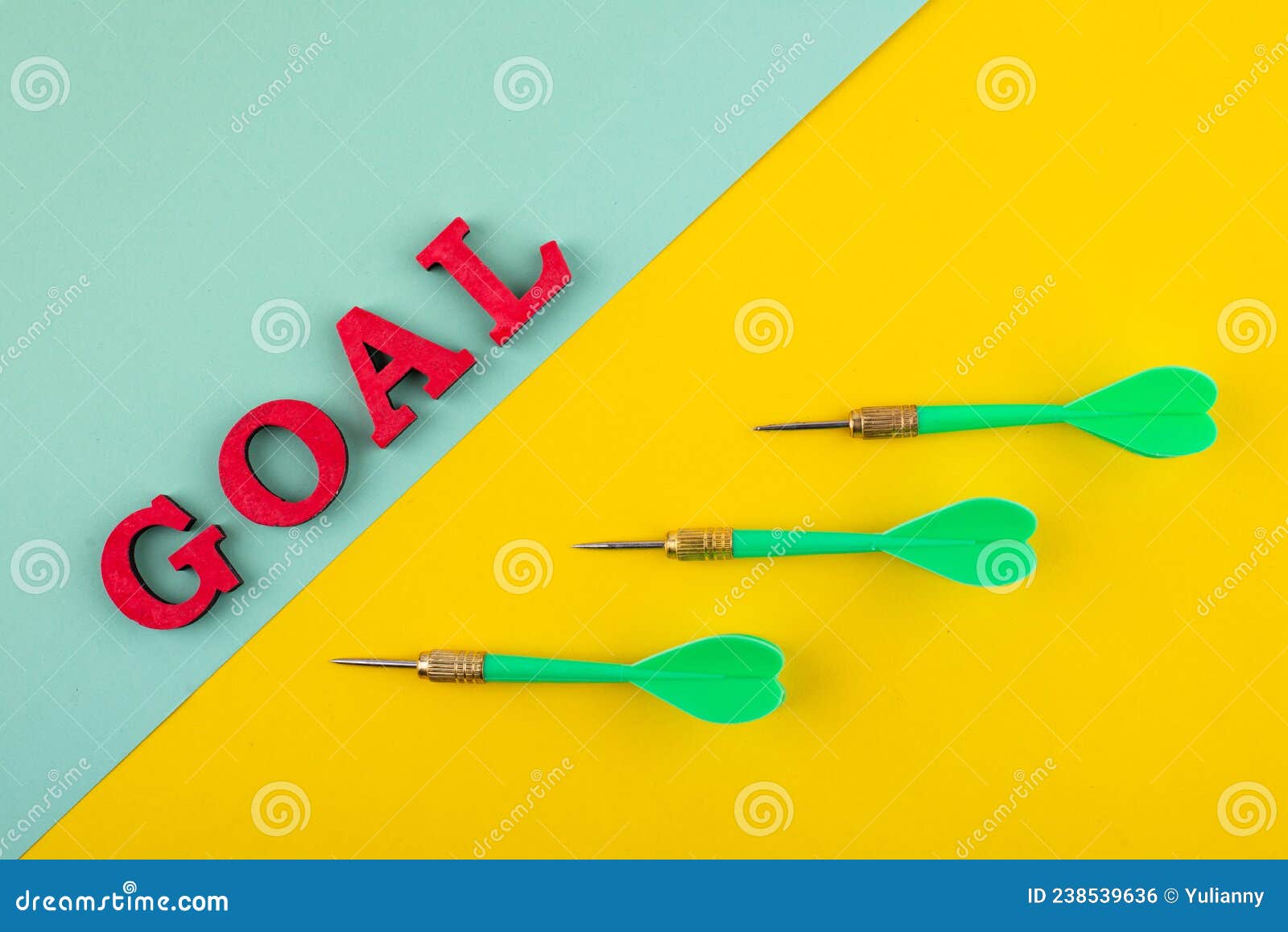 Conceito De Meta E Meta Com Setas Foto de Stock - Imagem de idéia ...