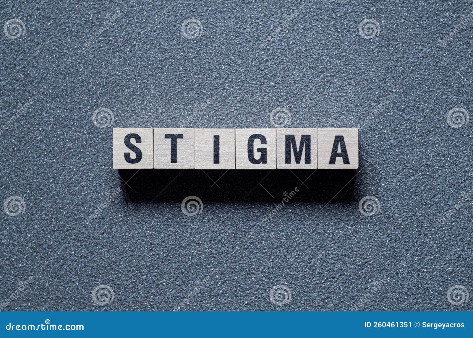Conceito De Palavra Estigma Em Cubos Imagem de Stock - Imagem de ...