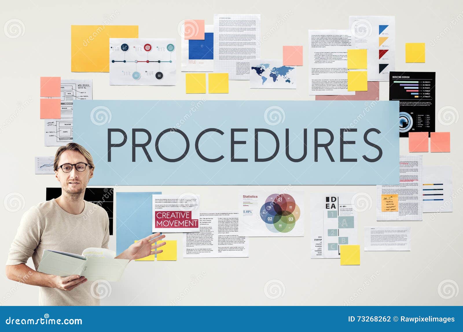 Conceito De Sistema Das Etapas Do Processo Dos Procedimentos Foto de ...