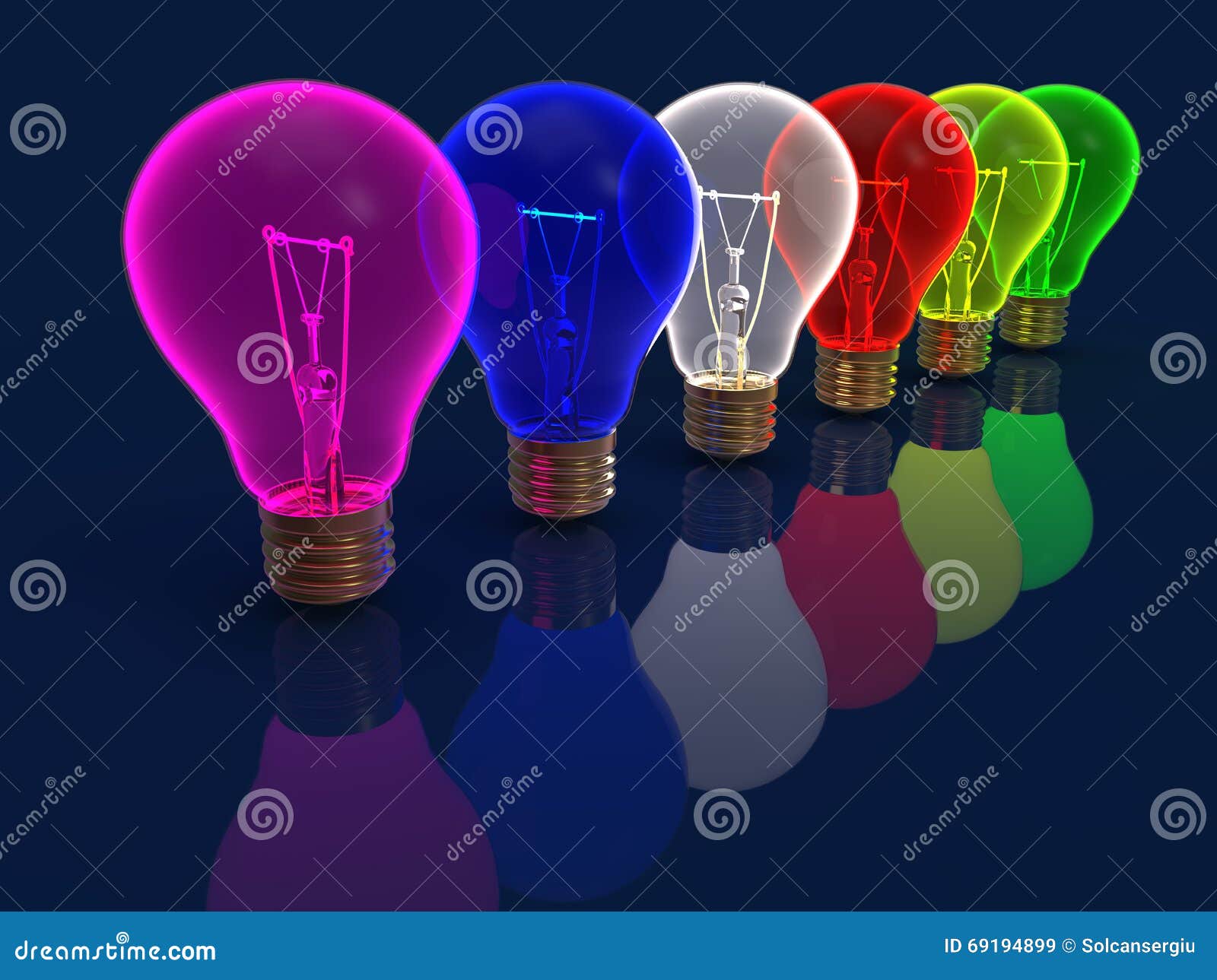 Conceito Diferente Das Ideias Ilustração Stock - Ilustração de ...