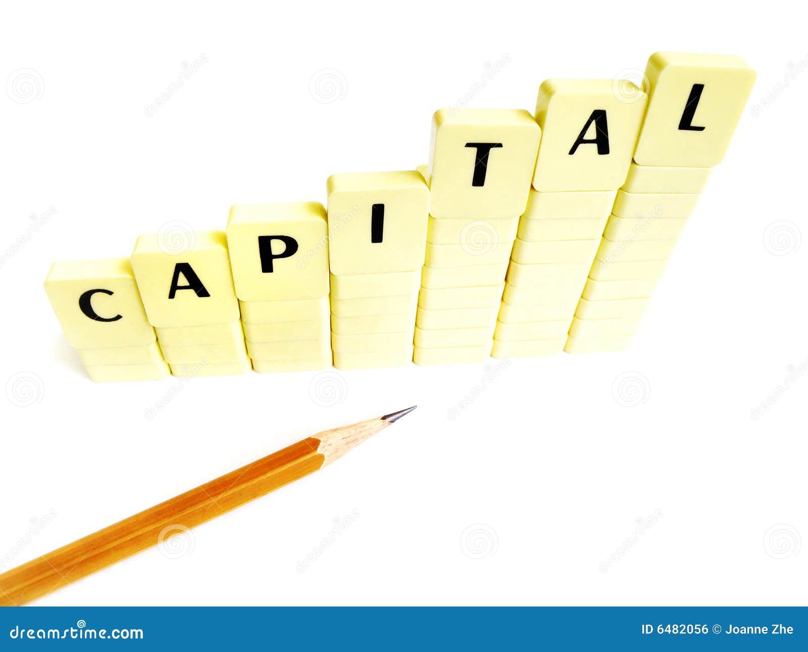 Conceito Do Aumento De Capital Foto de Stock - Imagem de fundos ...