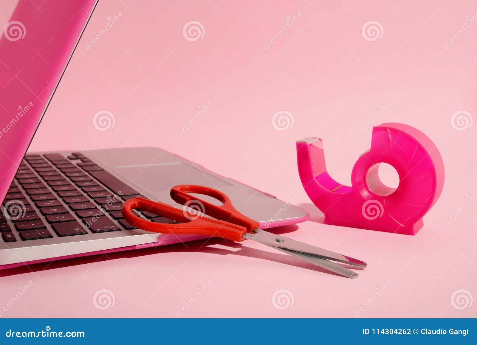 Conceito Do Comando Do Cortado E Colado Do Computador Foto de Stock ...