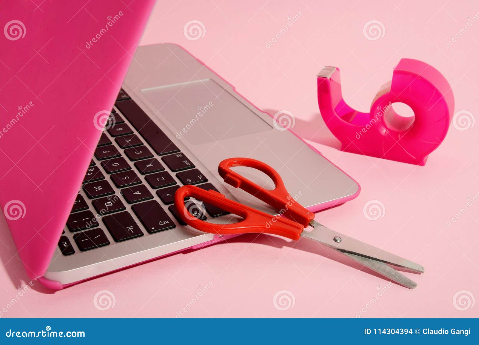 Conceito Do Comando Do Cortado E Colado Do Computador Foto de Stock ...