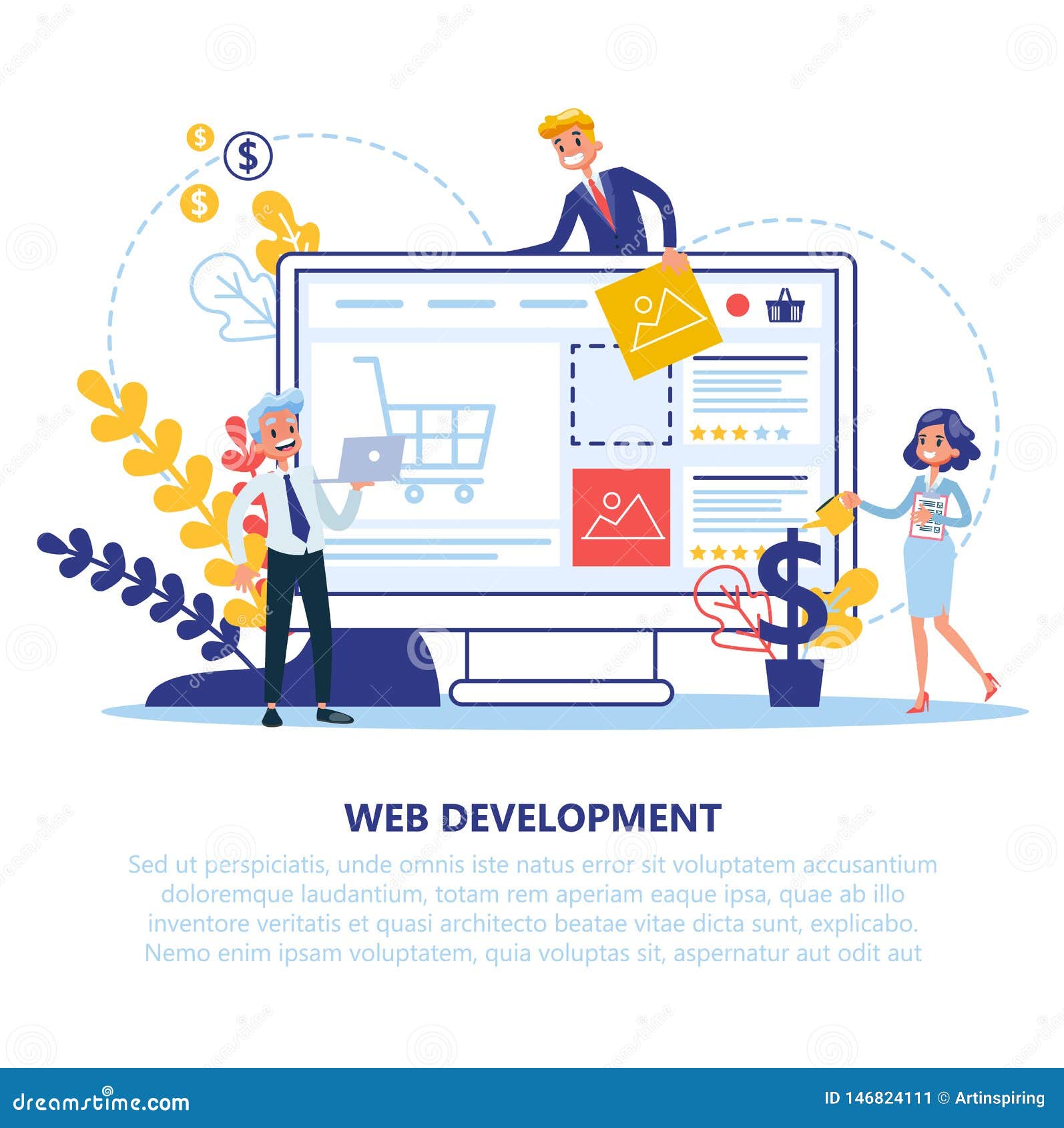 Conceito Do Desenvolvimento Da Web Programando E Codificando O Web Site ...