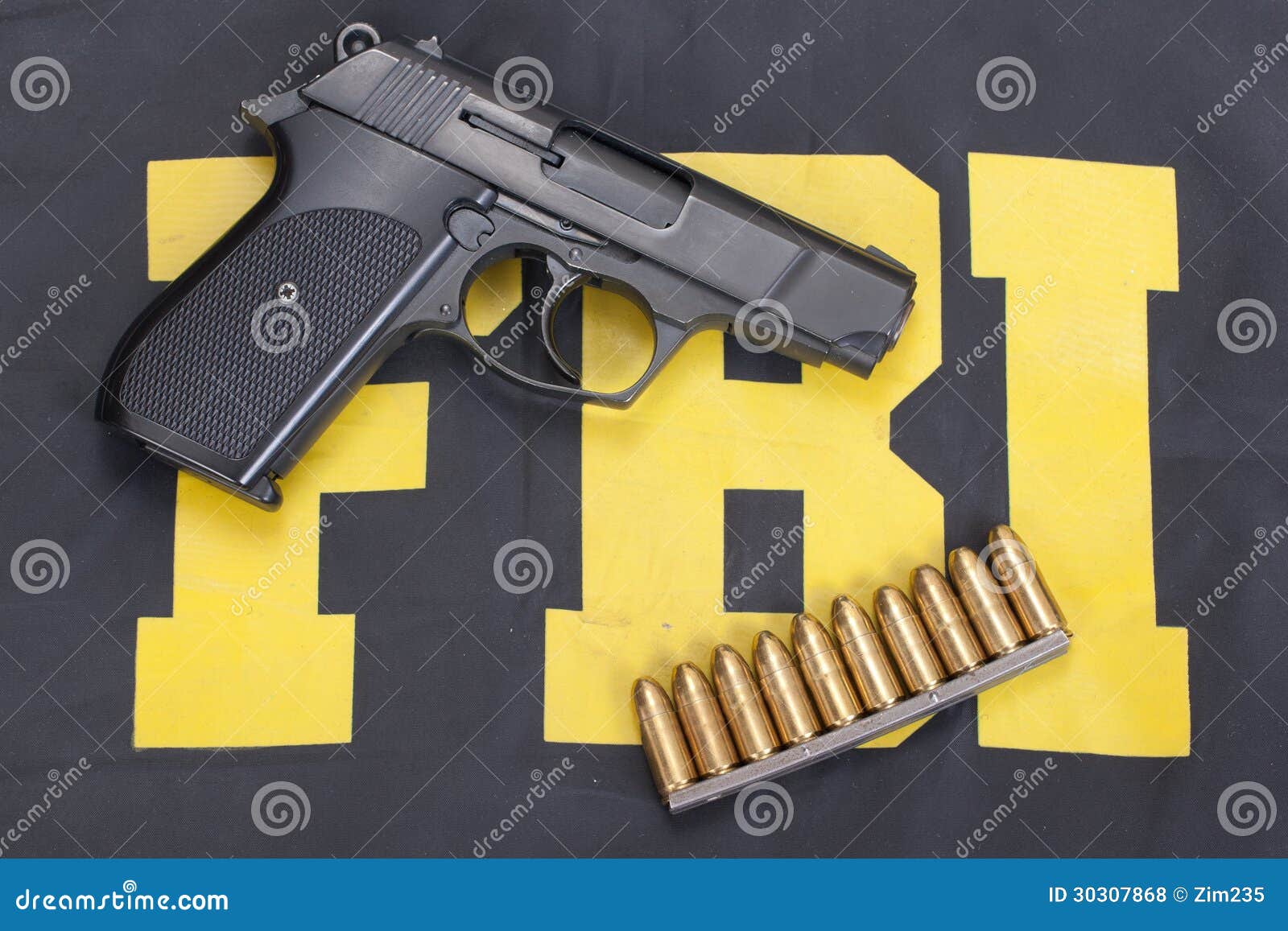 Conceito do Fbi foto de stock. Imagem de preto, oficial - 30307868