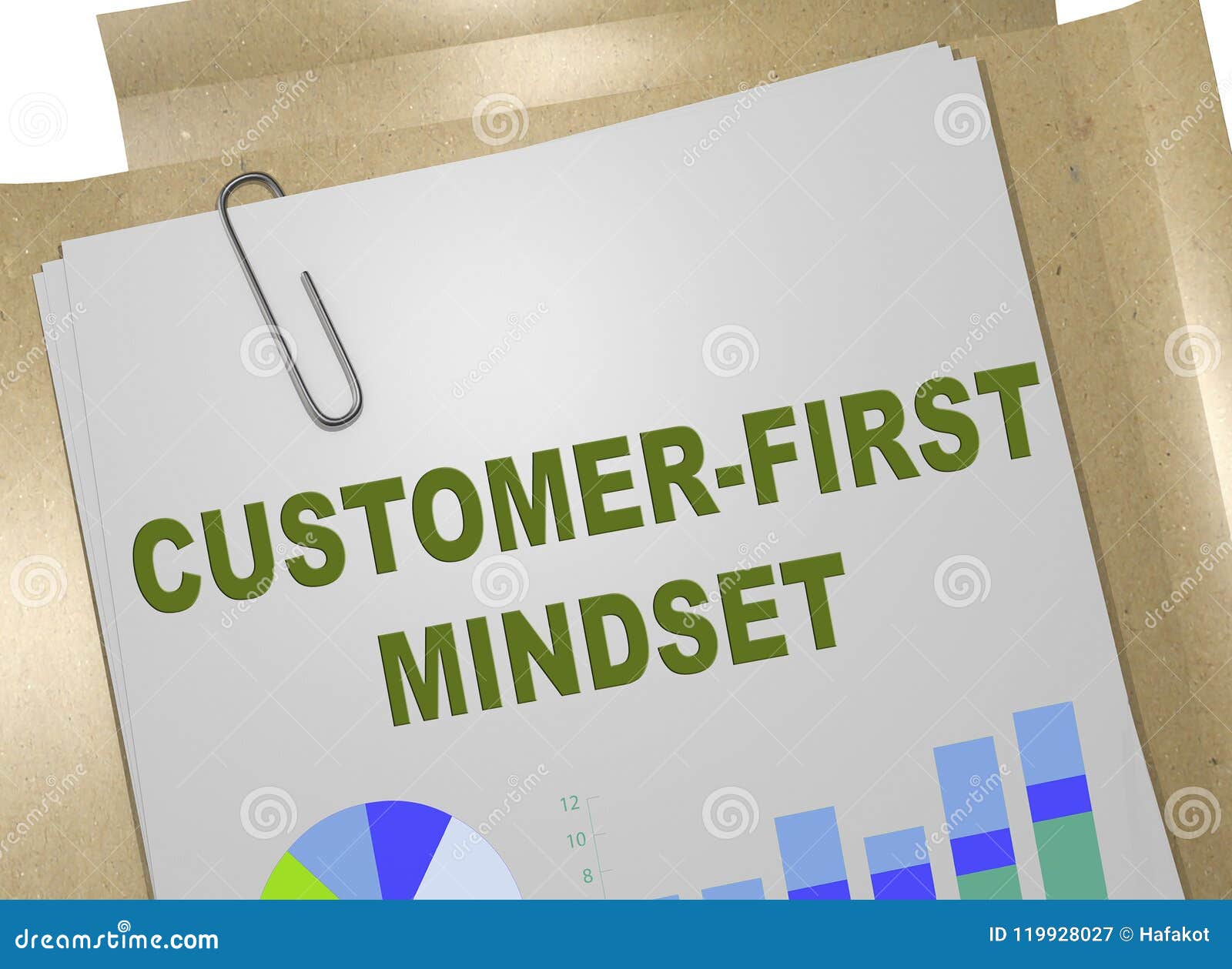 Conceito Do MINDSET De CUSTOMER-FIRST Ilustração Stock - Ilustração de ...