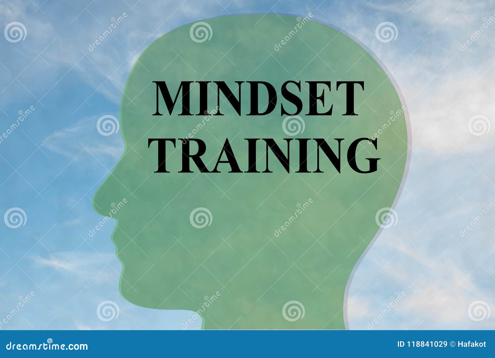 Conceito Do TREINAMENTO Do MINDSET Ilustração Stock - Ilustração de ...