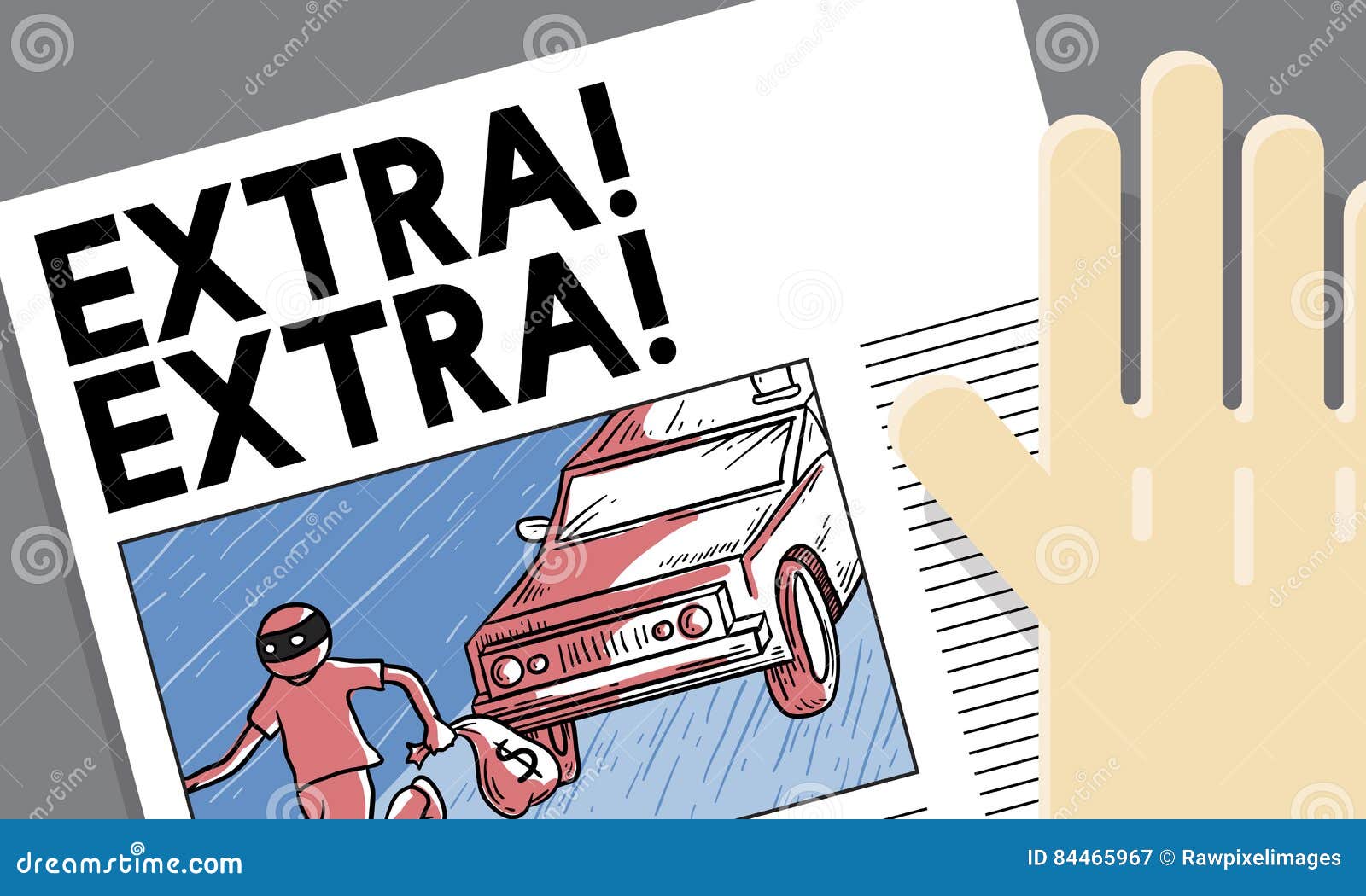 Conceito Importante Extra Da Propaganda Do Anúncio Ilustração Stock ...