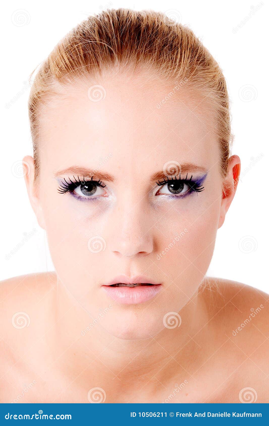Concentrate and Look Deeply into My Eyes Stock Image - Image of white ...