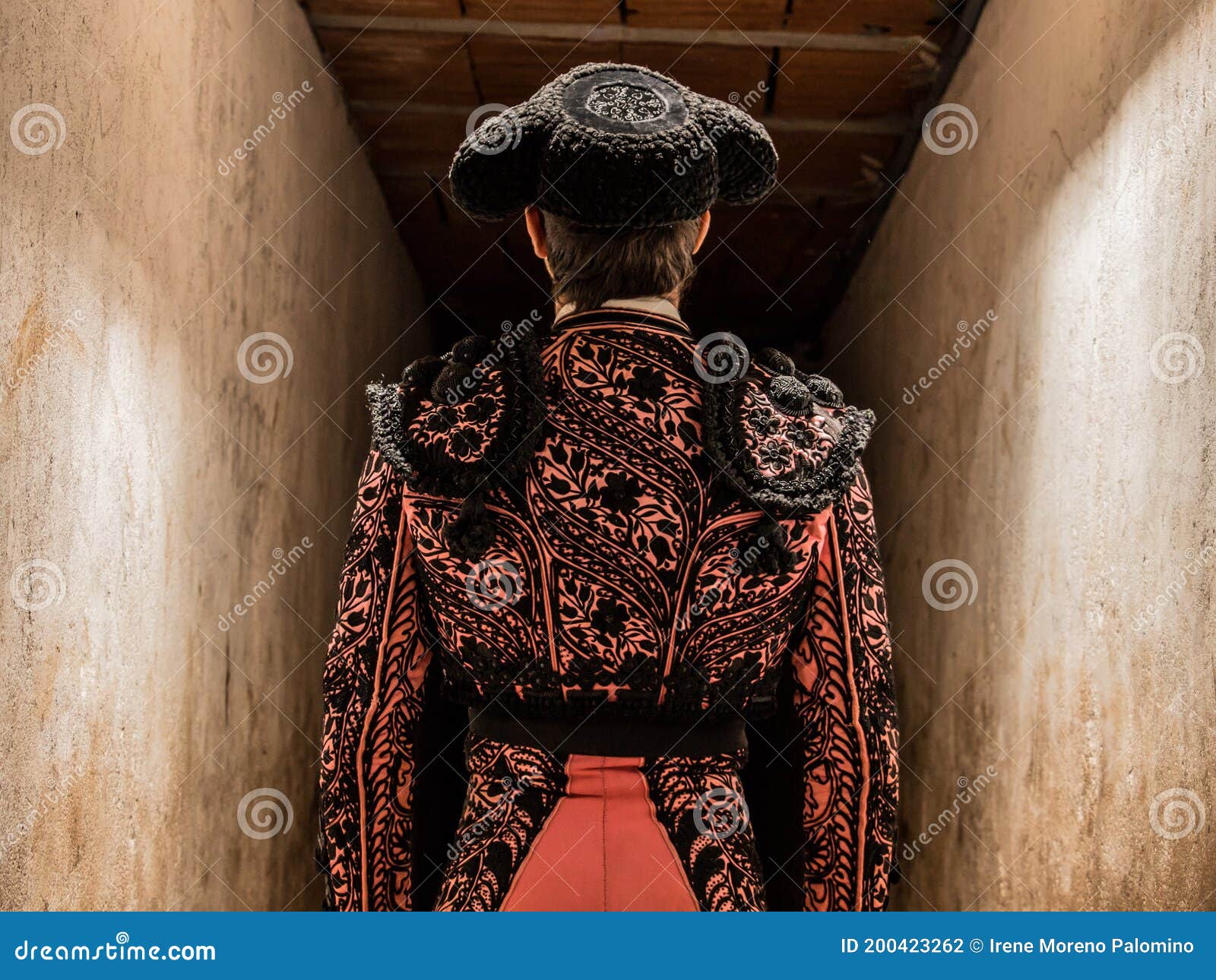 Concentrated Bullfighter Waiting His Turn Stock Photo - Image of place ...