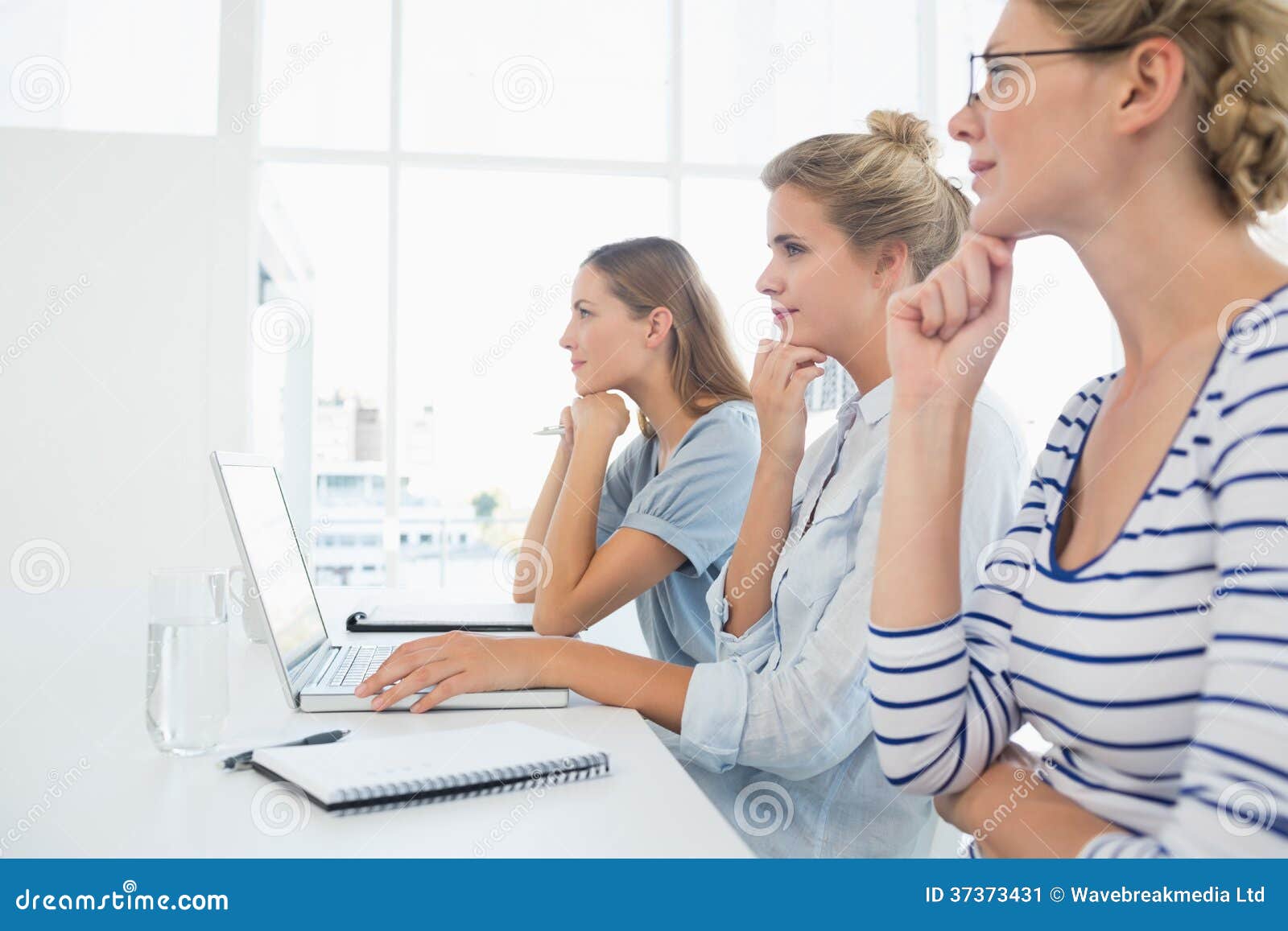 Concentrated People Working in Office Stock Image - Image of adult, business: 37373431