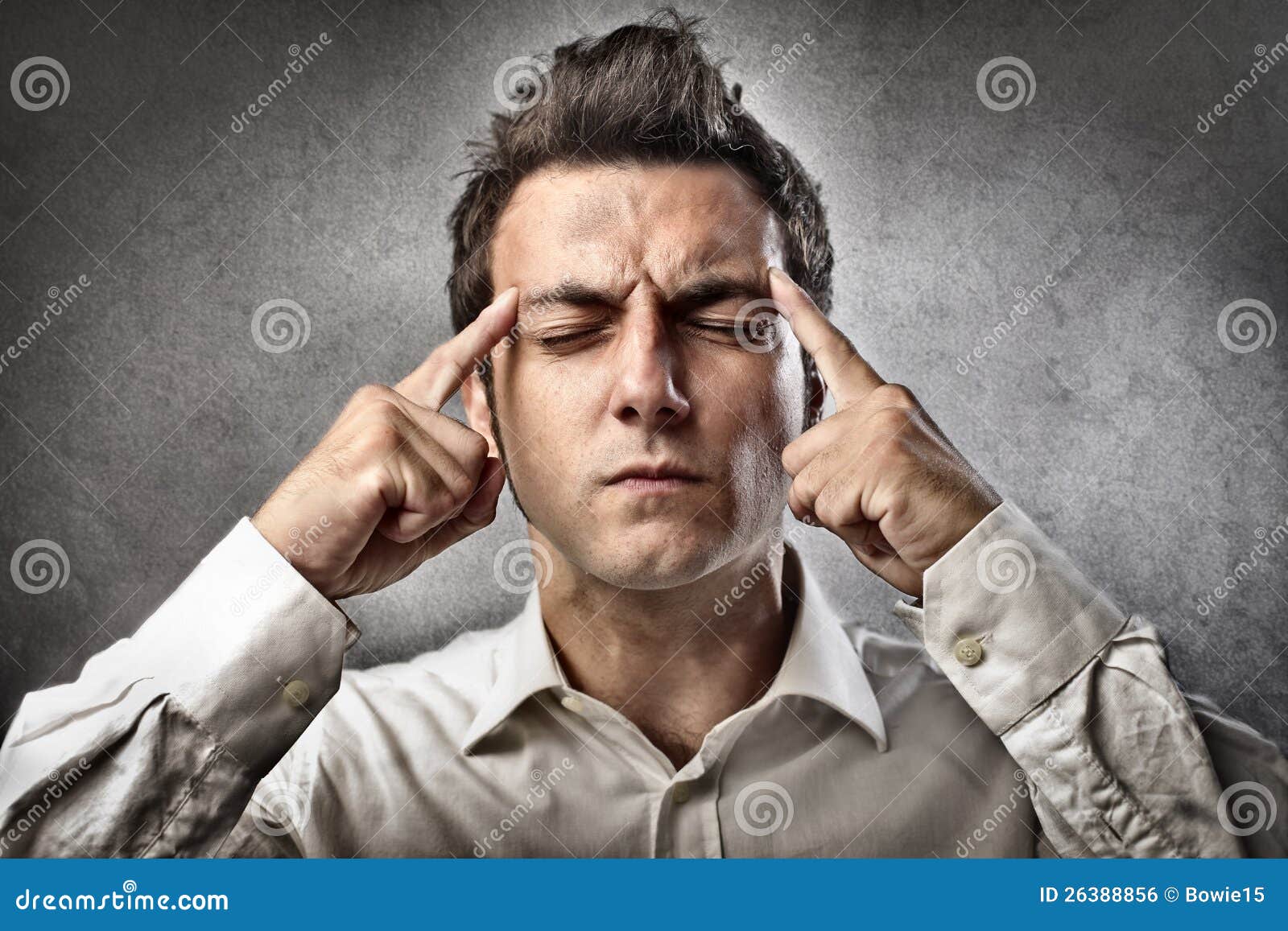 Concentrating stock photo. Image of believe, effort, idea - 26388856