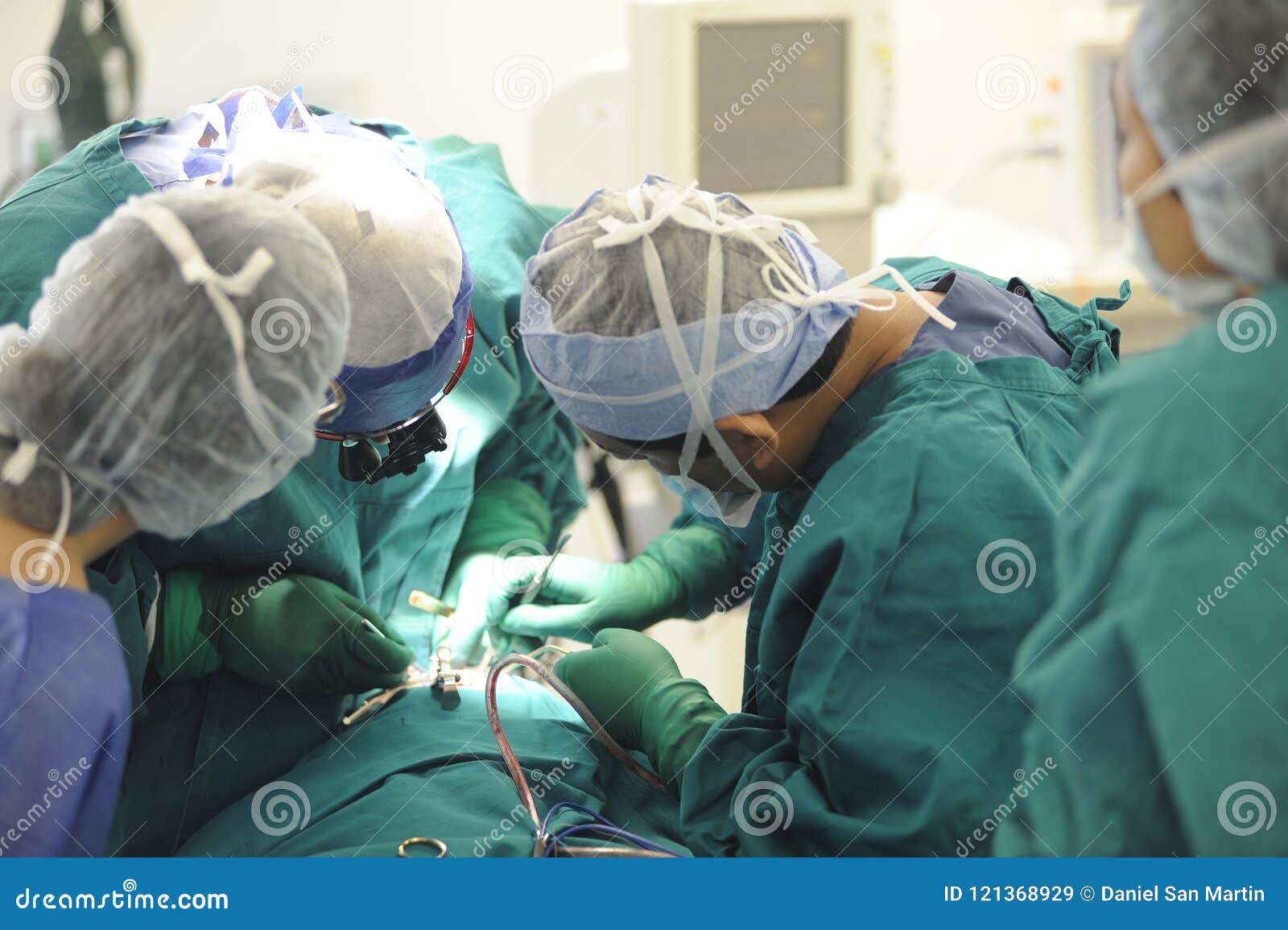 Concentrating Surgeons Performing Operation Editorial Stock Image ...