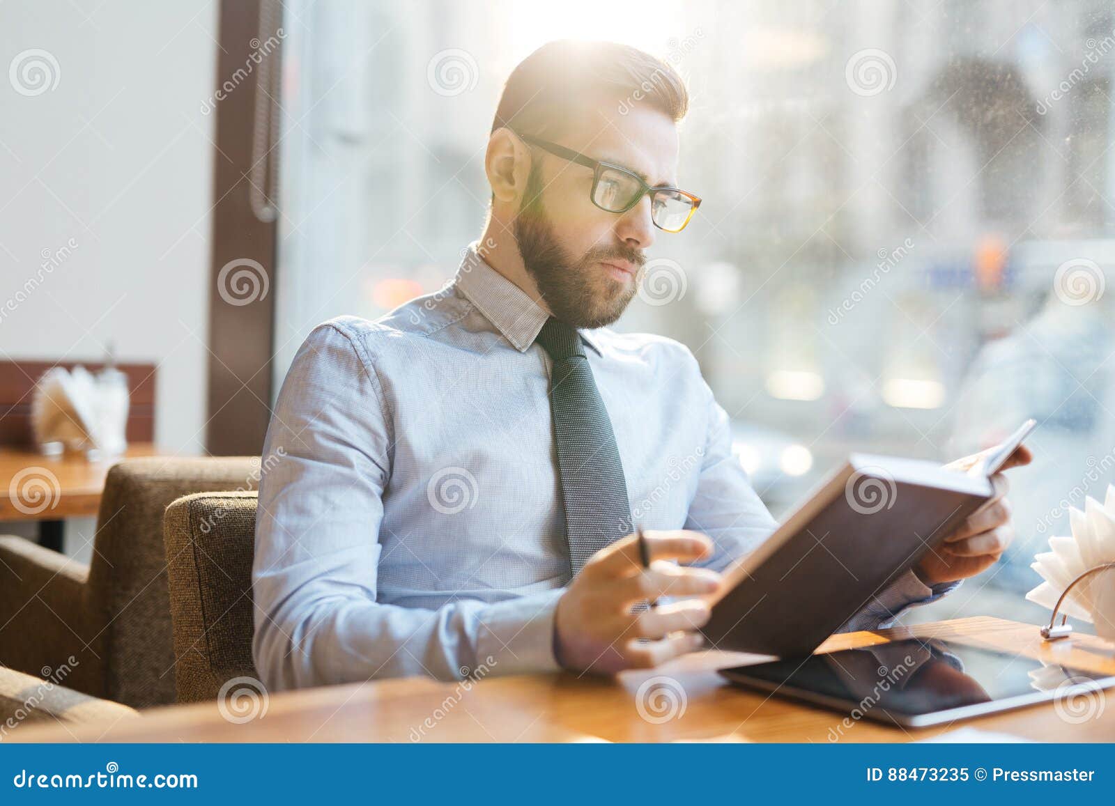 Concentrating on work stock image. Image of employee - 88473235