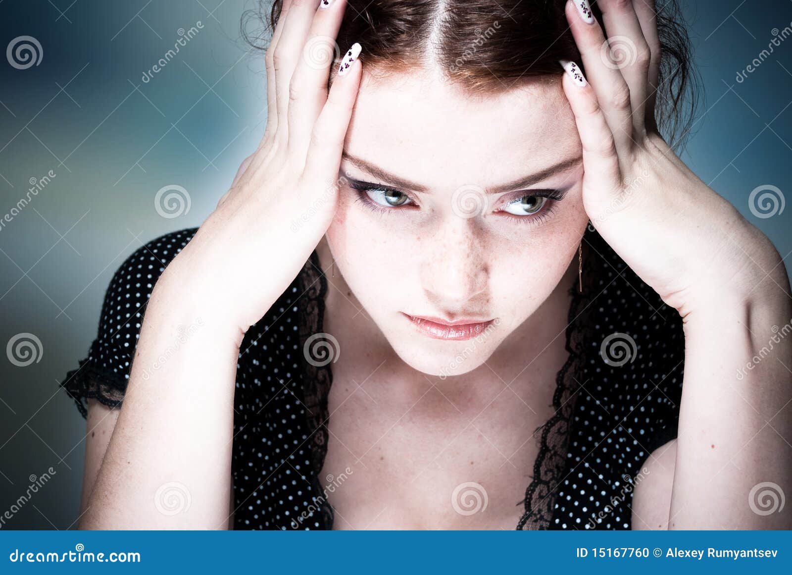 Concentration stock photo. Image of adult, woman, lips - 15167760