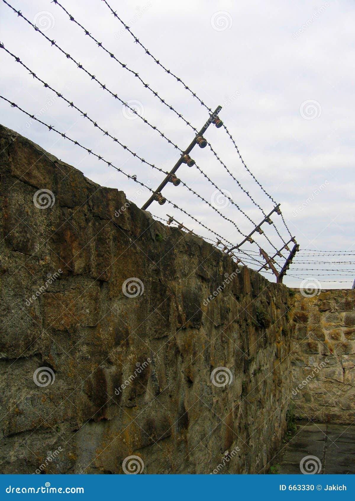 Concentration Camp - Barbed Wire Editorial Image - Image of barrier ...