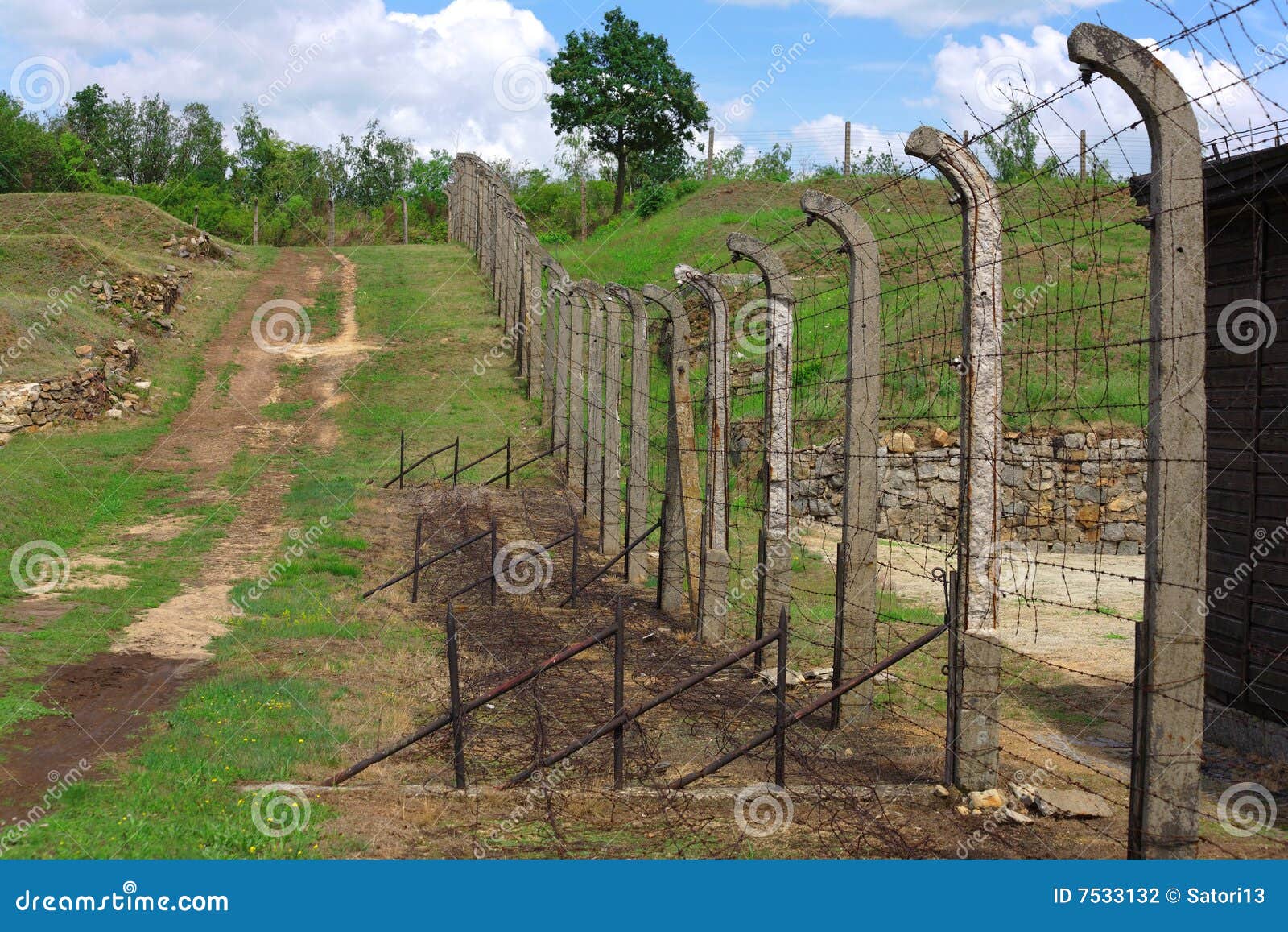 Concentration Camp Gross-Rosen Editorial Photography - Image of david ...
