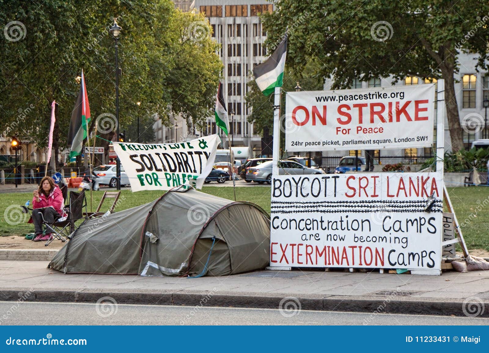 Concentration camp protest editorial photo. Image of politics - 11233431