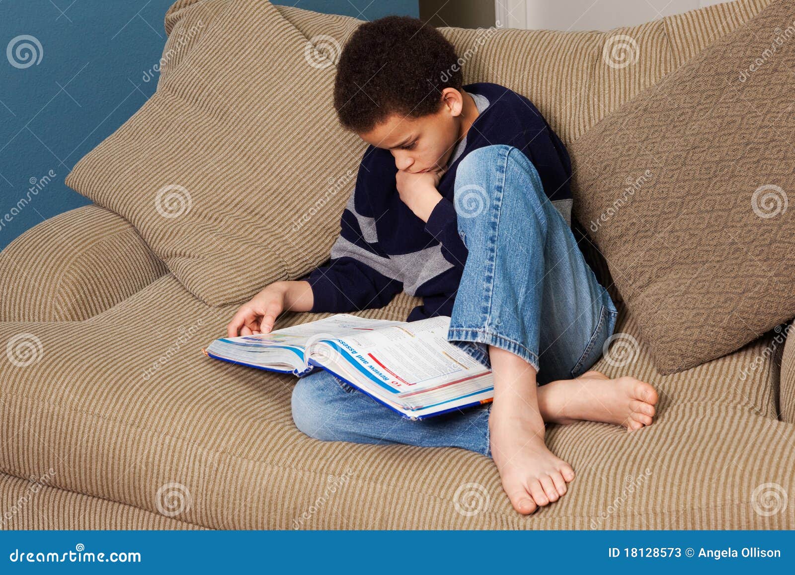 Concentration and study stock image. Image of pupil, literature - 18128573