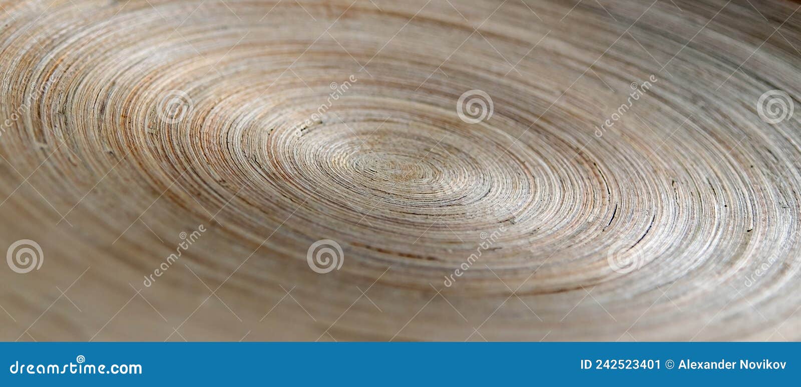 The Concentric Abstract Background With Wood Texture Stock Photography ...