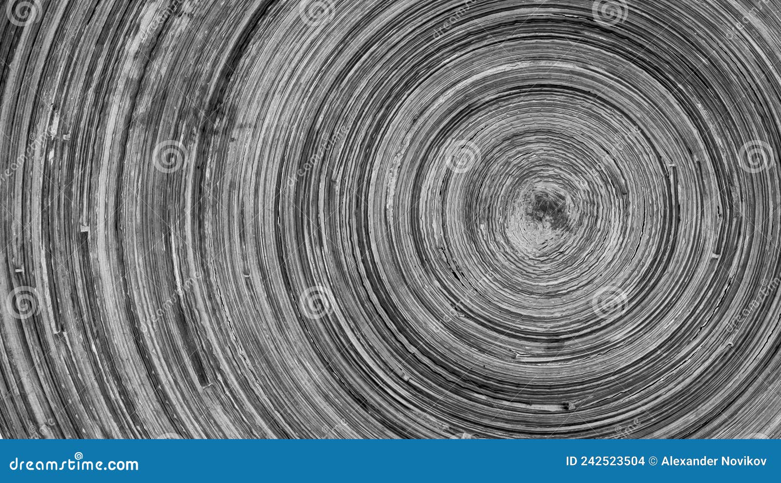 The Concentric Abstract Background with Wood Texture Stock Photo ...