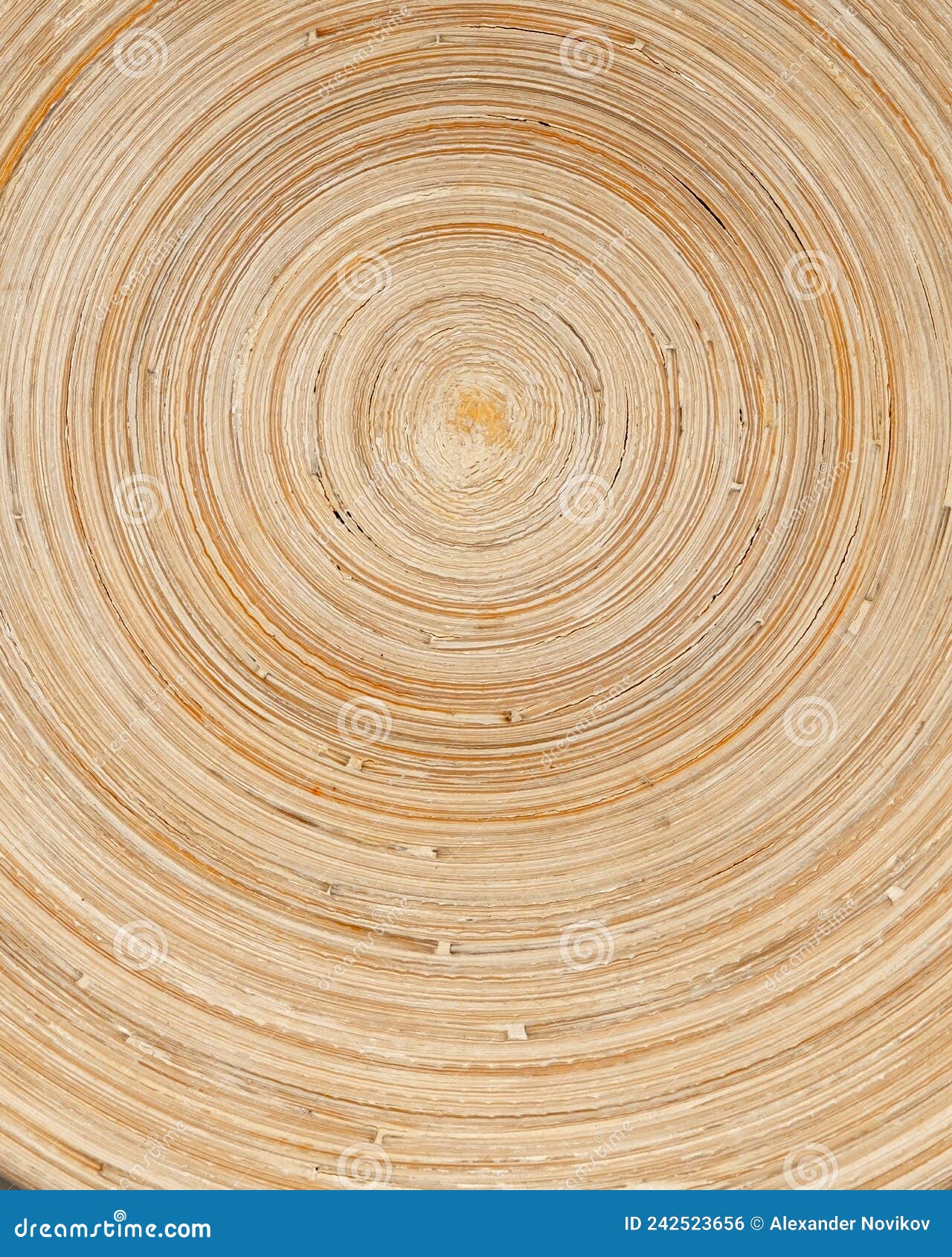 The Concentric Abstract Background With Wood Texture Stock Photography ...