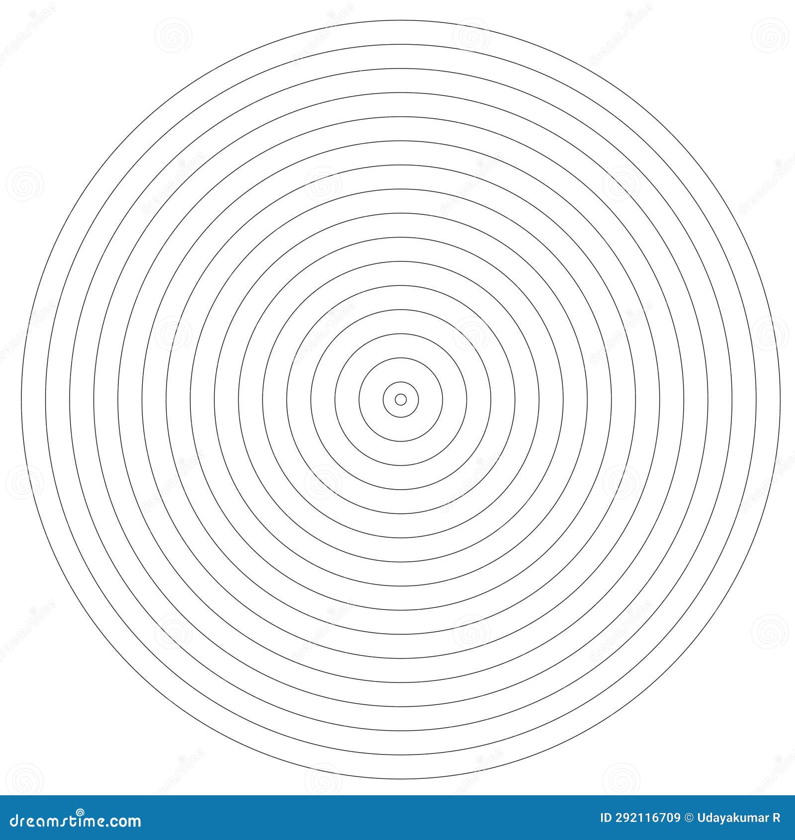 Concentric Circle Elements. Element for Graphic Web Design, Template ...