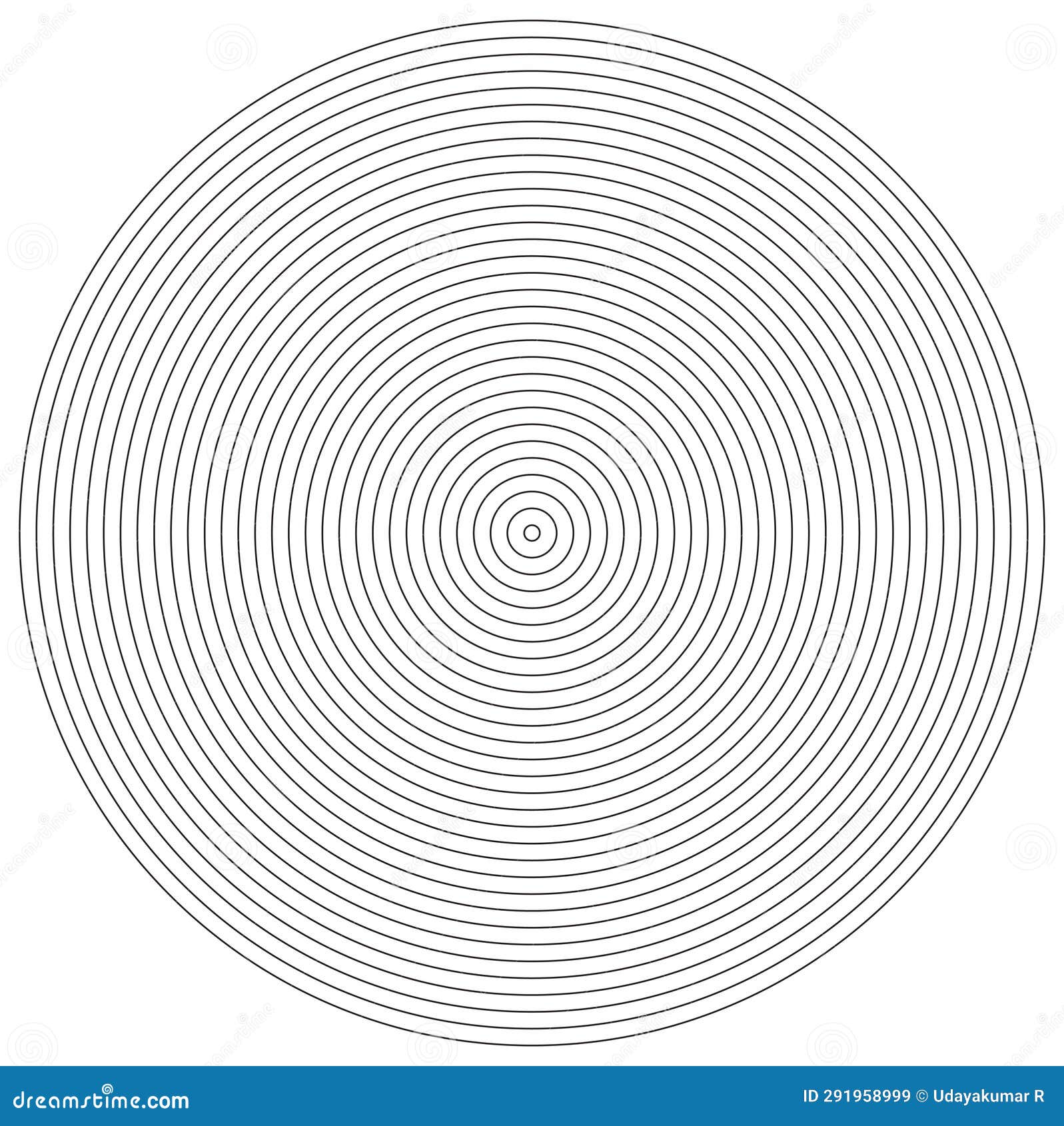 Concentric Circle Elements. Element for Graphic Web Design, Template ...